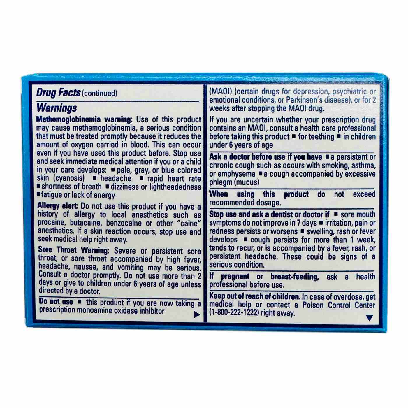 Diabetic Tussin Sore Throat & Cough Sugar Free Lozenges - Wild Cherry ...