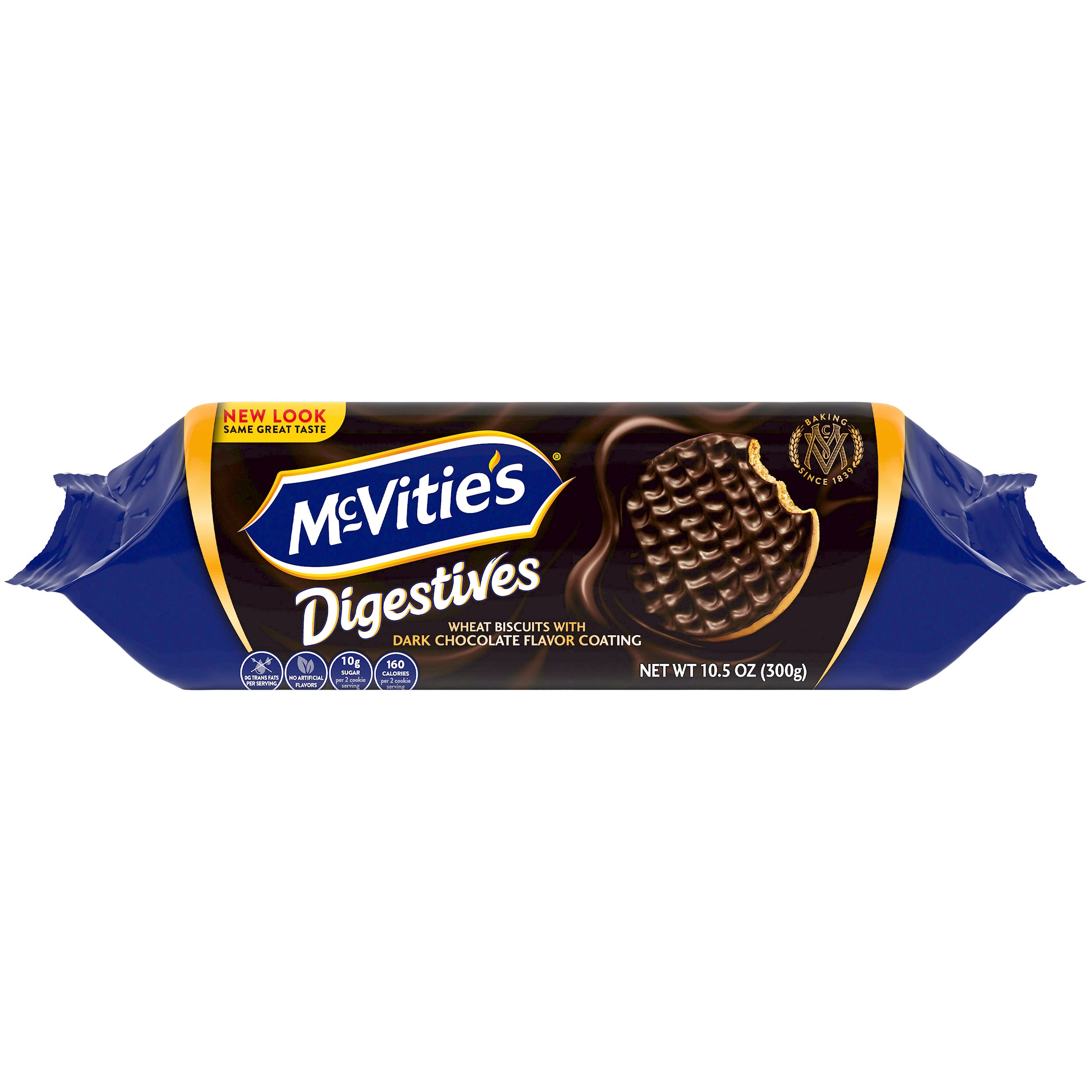 McVitie's Dark Chocolate Digestives Wheat Biscuits, 10.5 oz | Central ...
