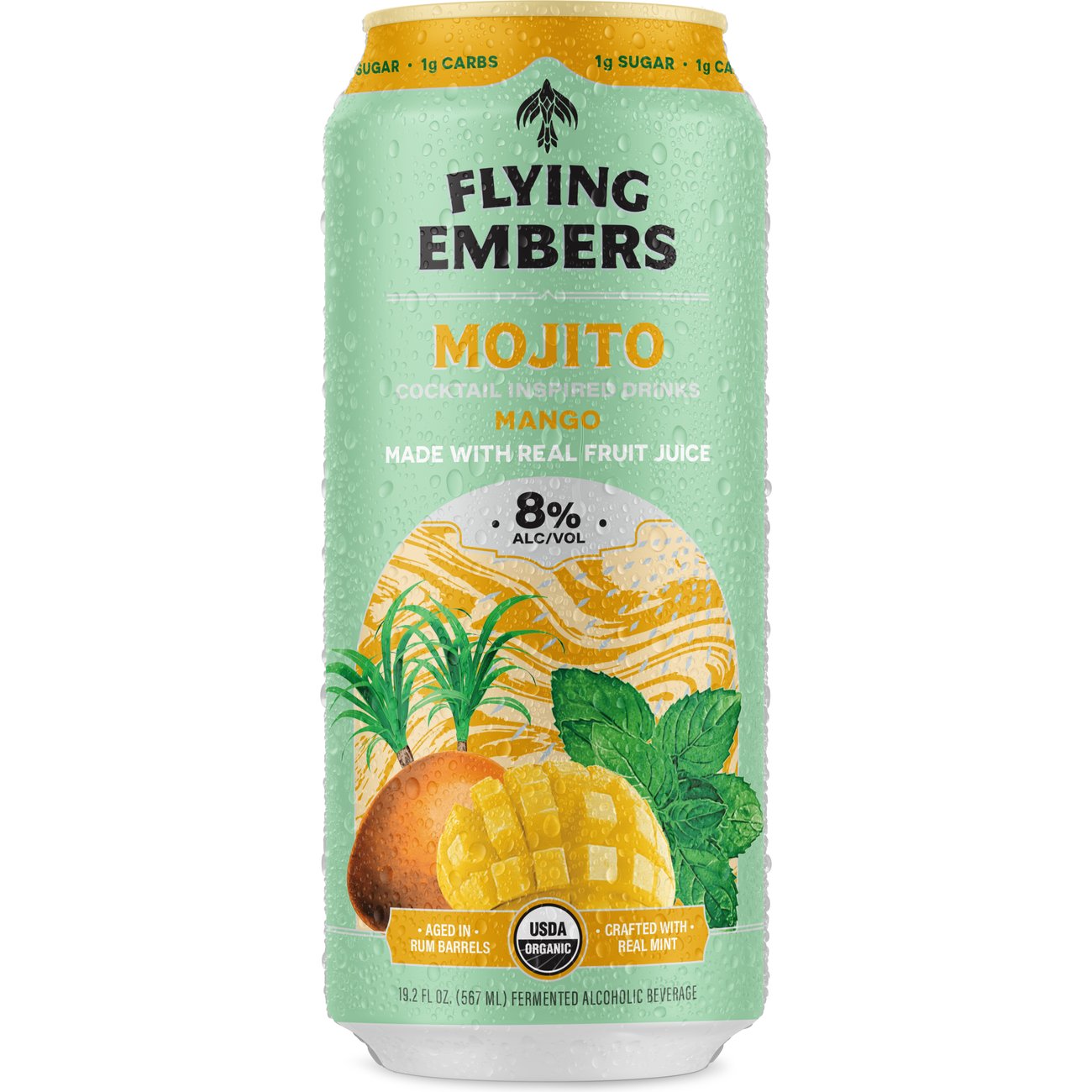 Flying Embers Mojito Mango Cocktail Can - Shop Malt beverages & coolers ...