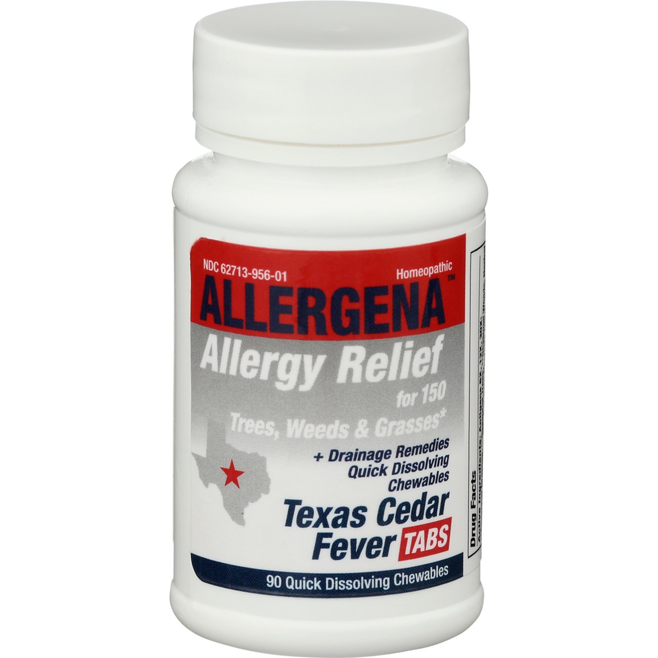 Allergena Texas Cedar Fever Allergy Relief Chewable Tablets - Shop ...