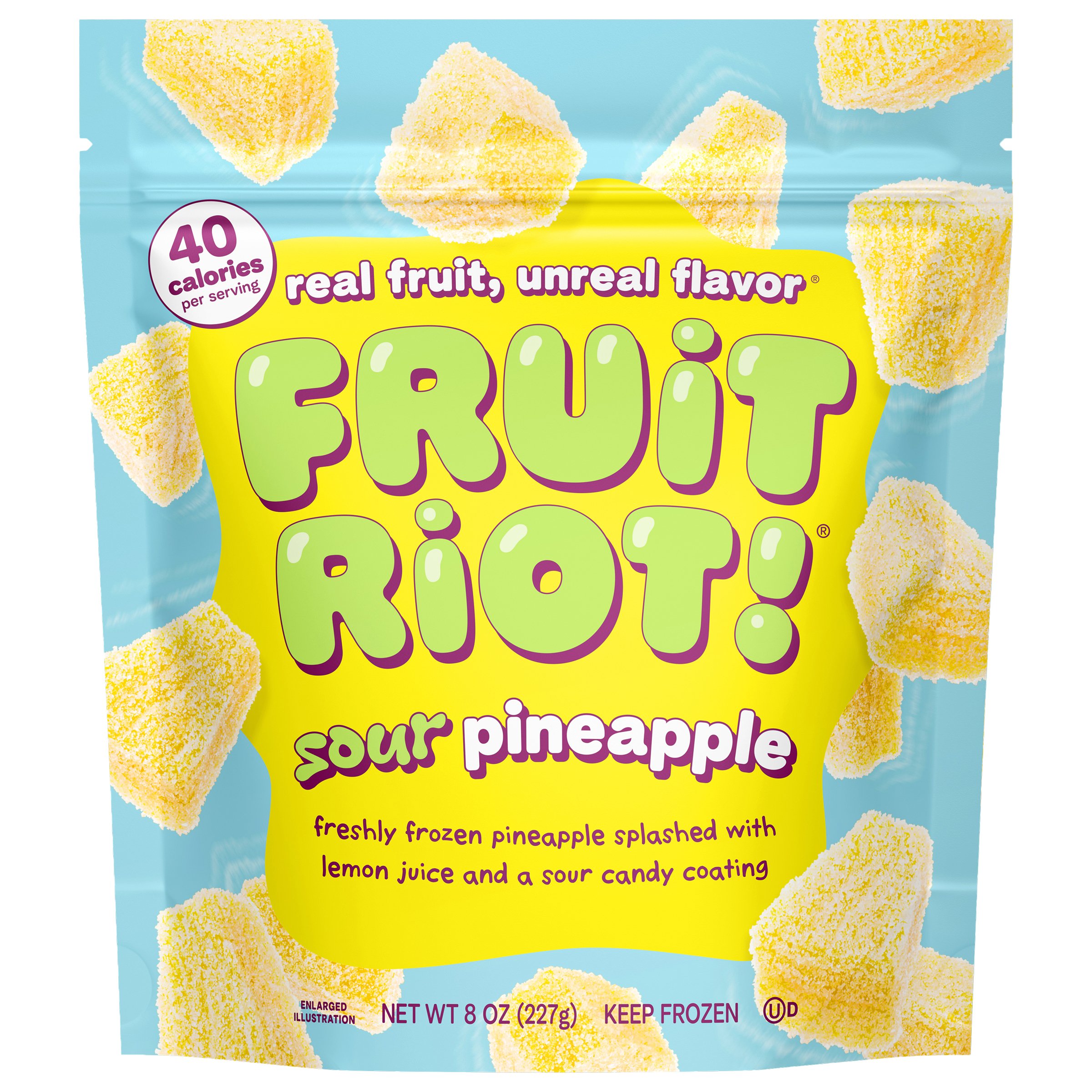 Fruit Riot! Sour Pineapple - Shop Bars & pops at H-E-B
