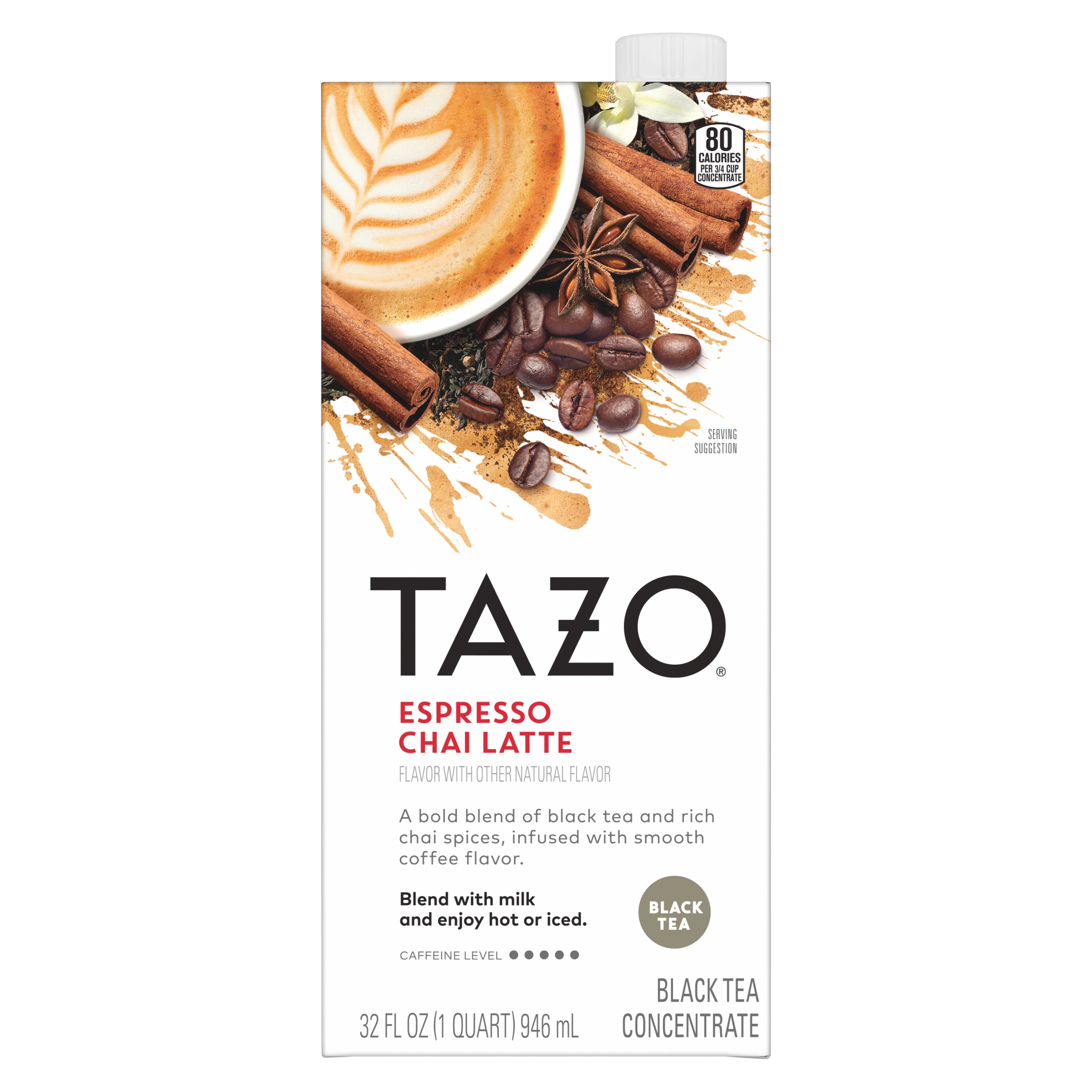 Tazo Espresso Chai Latte Black Tea Concentrate - Shop Tea at H-E-B
