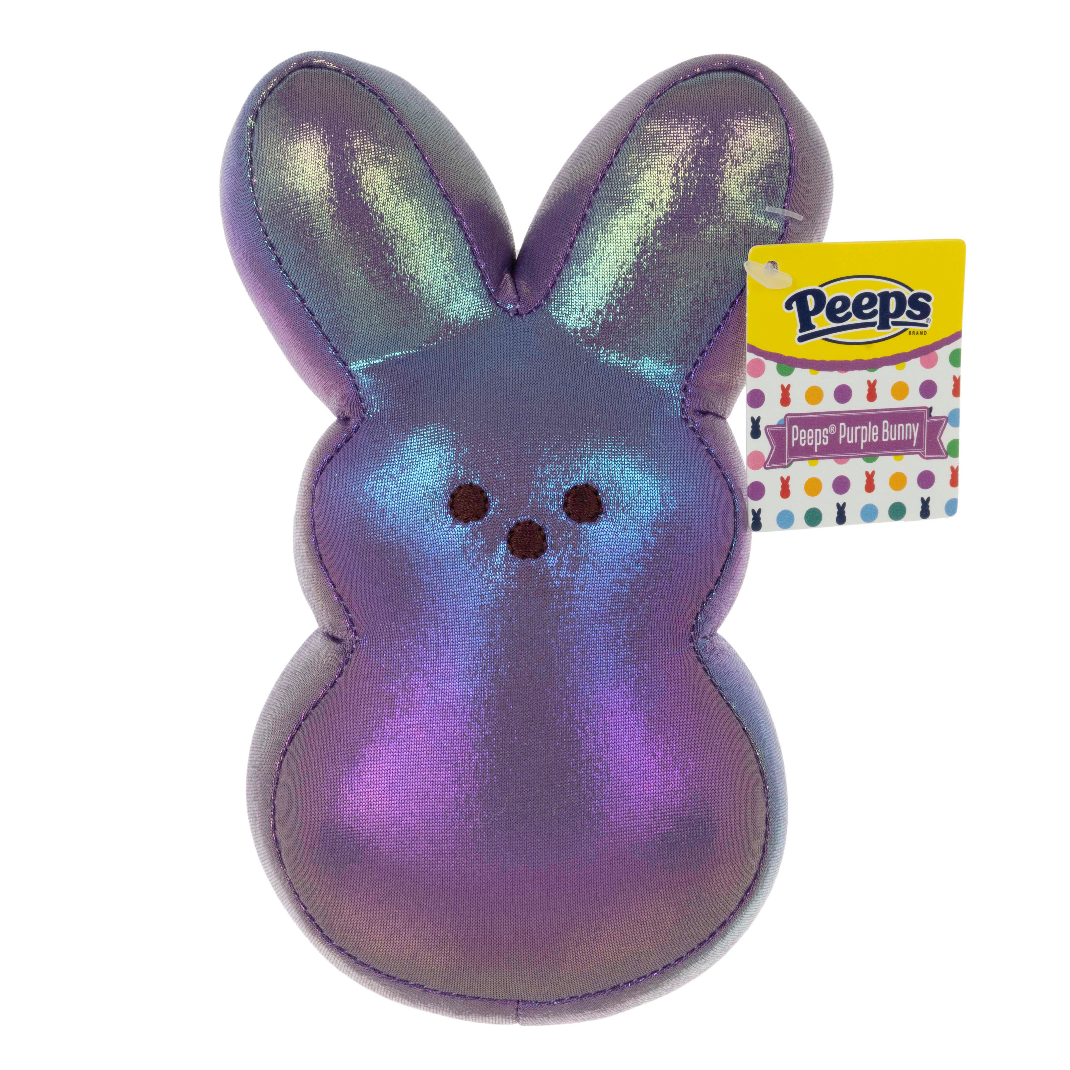 Peeps Iridescent Bunny Easter Plush - Purple - Shop Plush toys at H-E-B