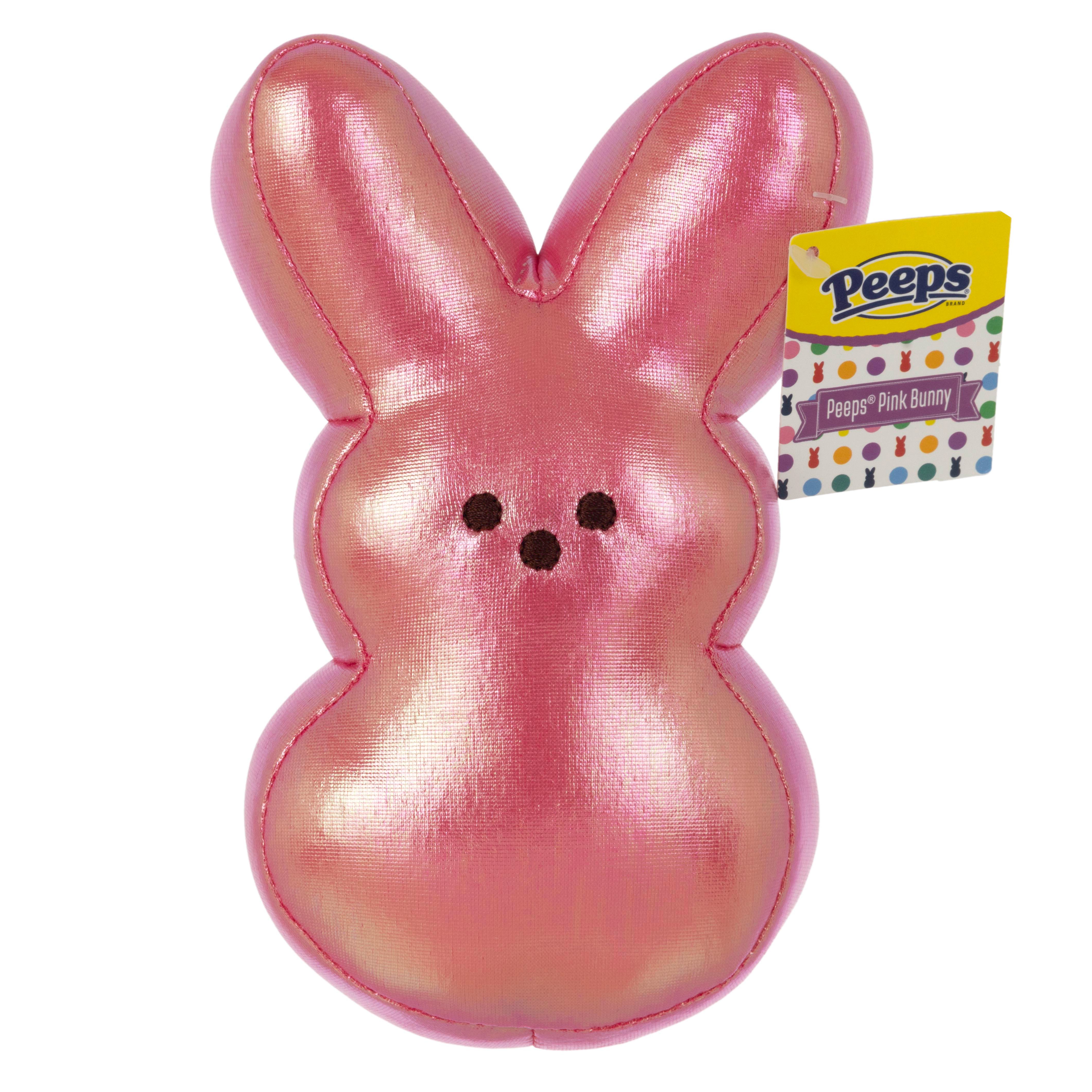 Peeps Iridescent Bunny Easter Plush - Pink - Shop Plush toys at H-E-B