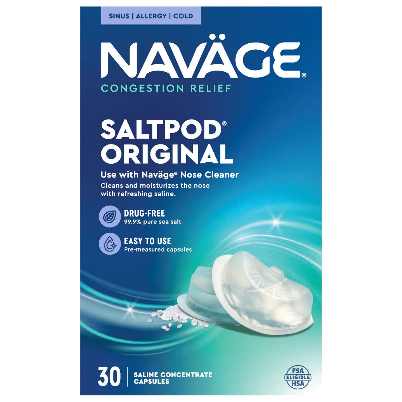 Navage SaltPod Original Capsules - Shop Sinus & allergy at H-E-B