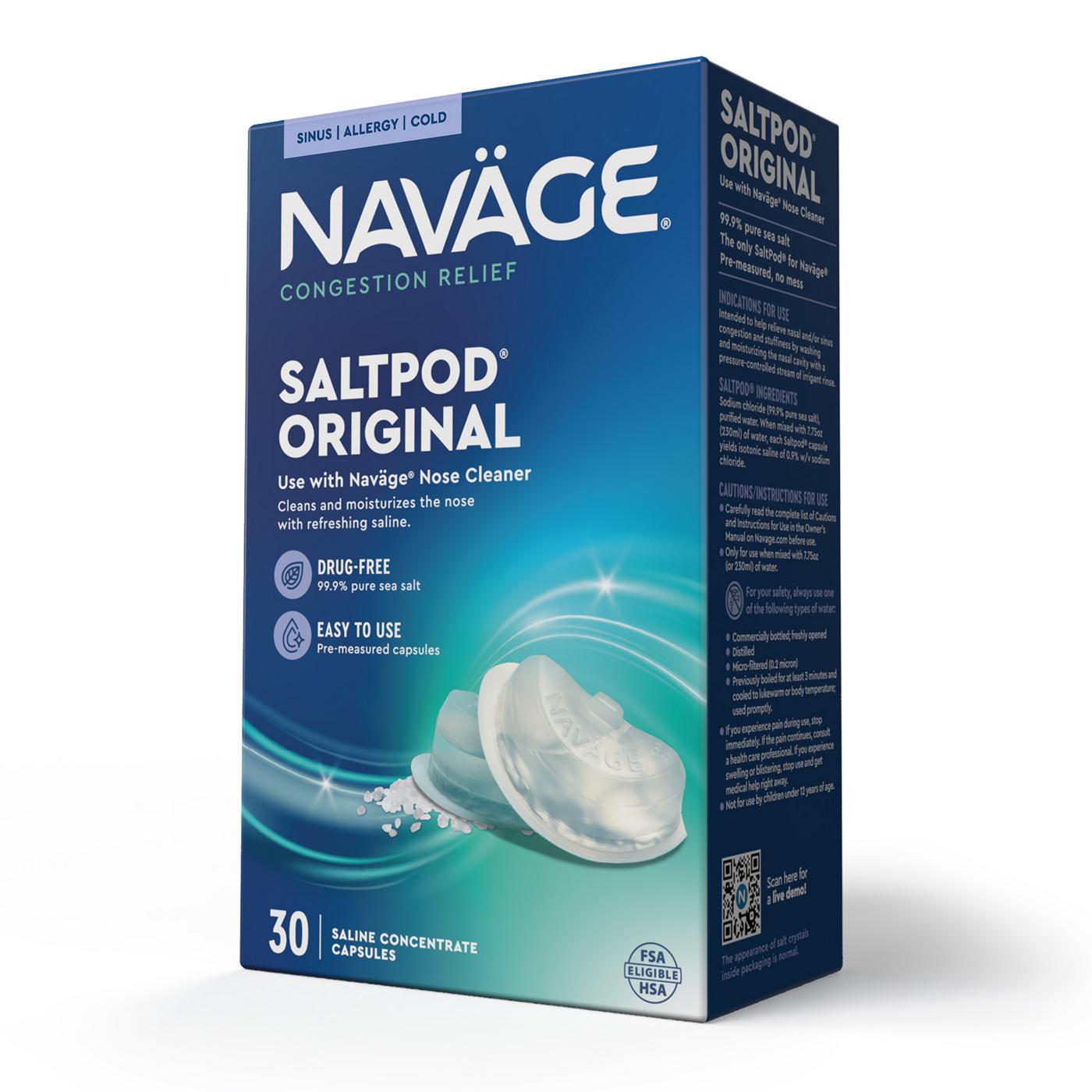 Navage SaltPod Original Capsules - Shop Sinus & allergy at H-E-B