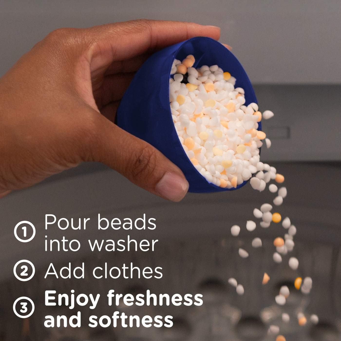 Downy In-Wash Softening Booster Scent Beads - Comfort Cozy + Toasted ...