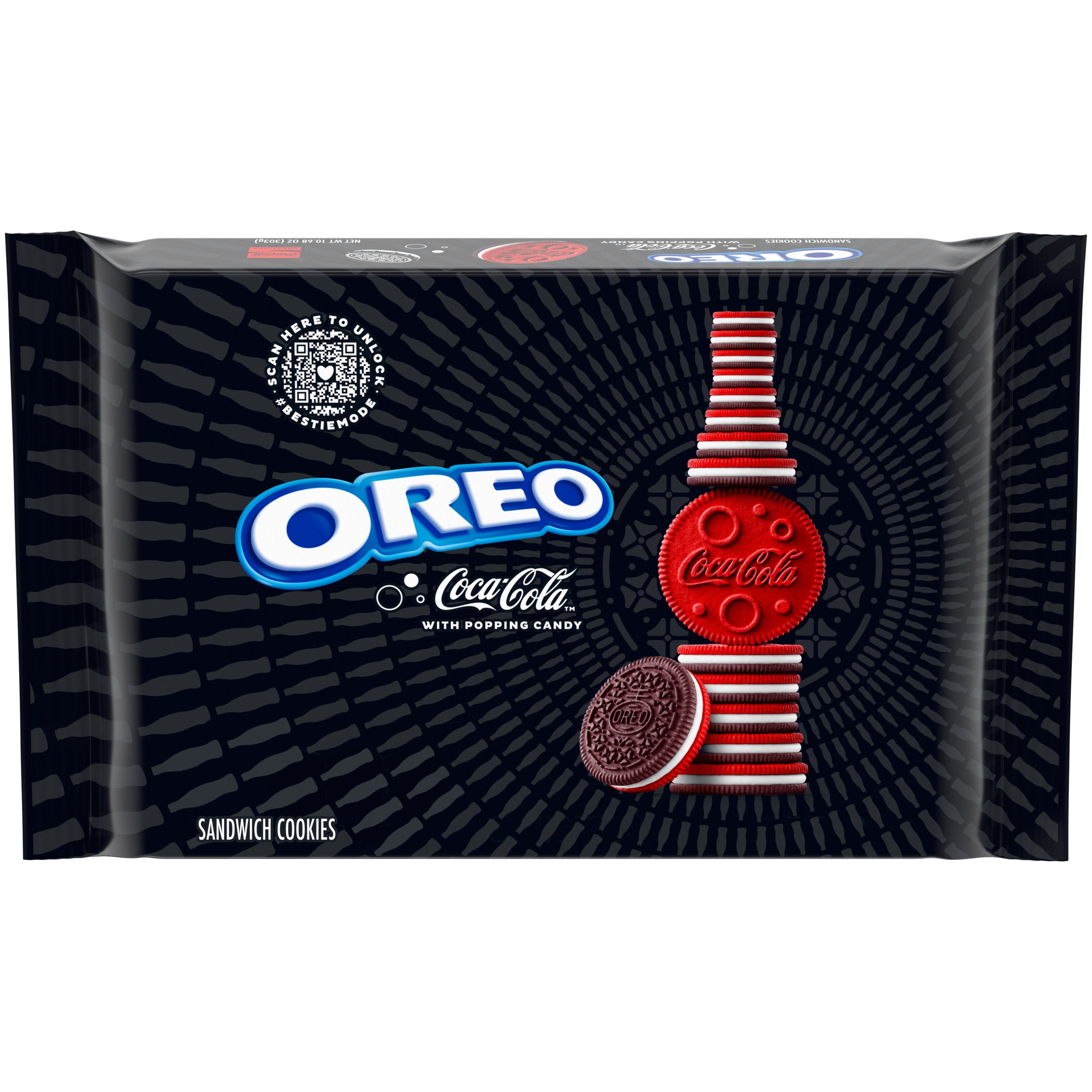 OREO Limited Edition Coca Cola Sandwich Cookies - Shop Cookies at H-E-B