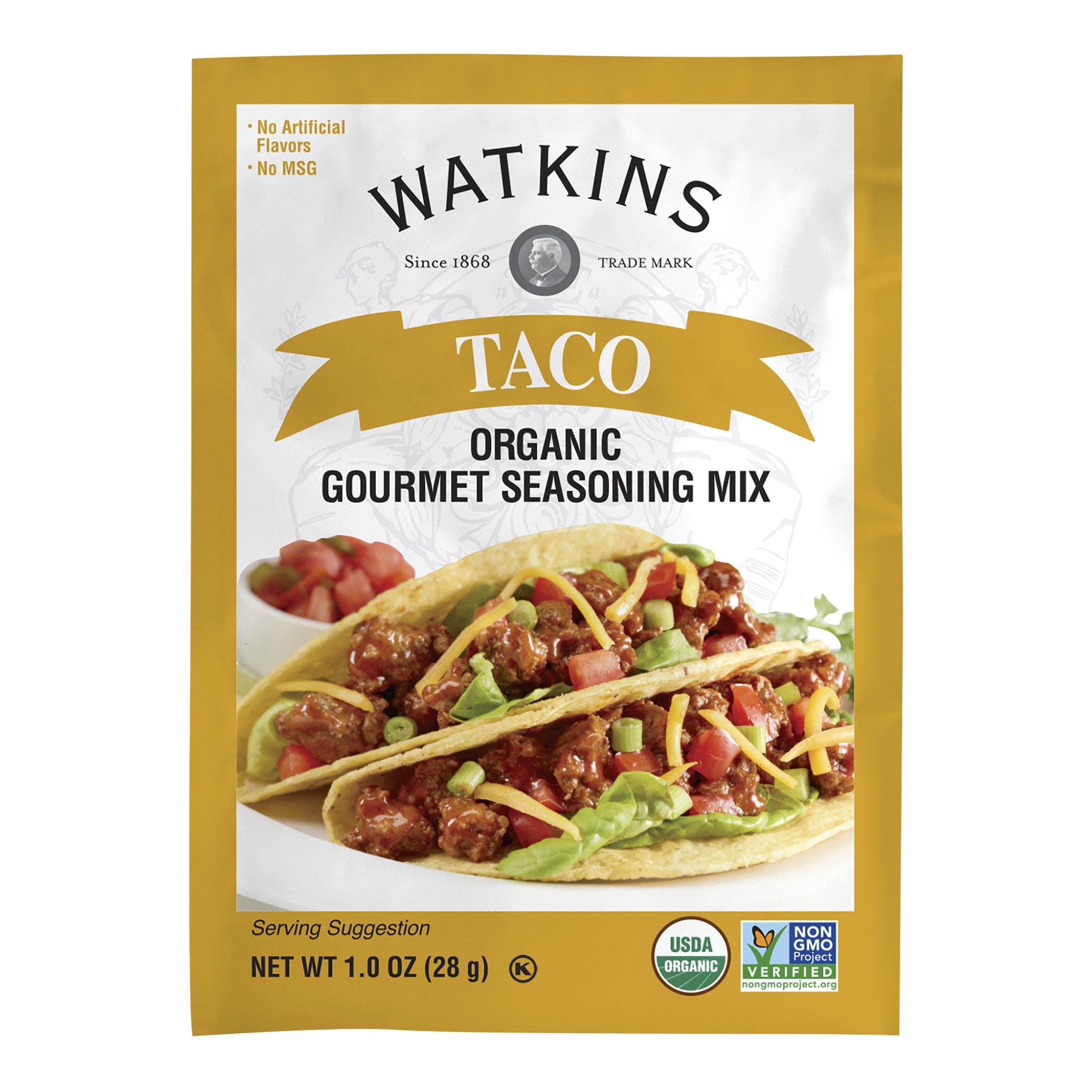 Watkins Organic Gourmet Taco Seasoning Mix - Shop Spice mixes at H-E-B