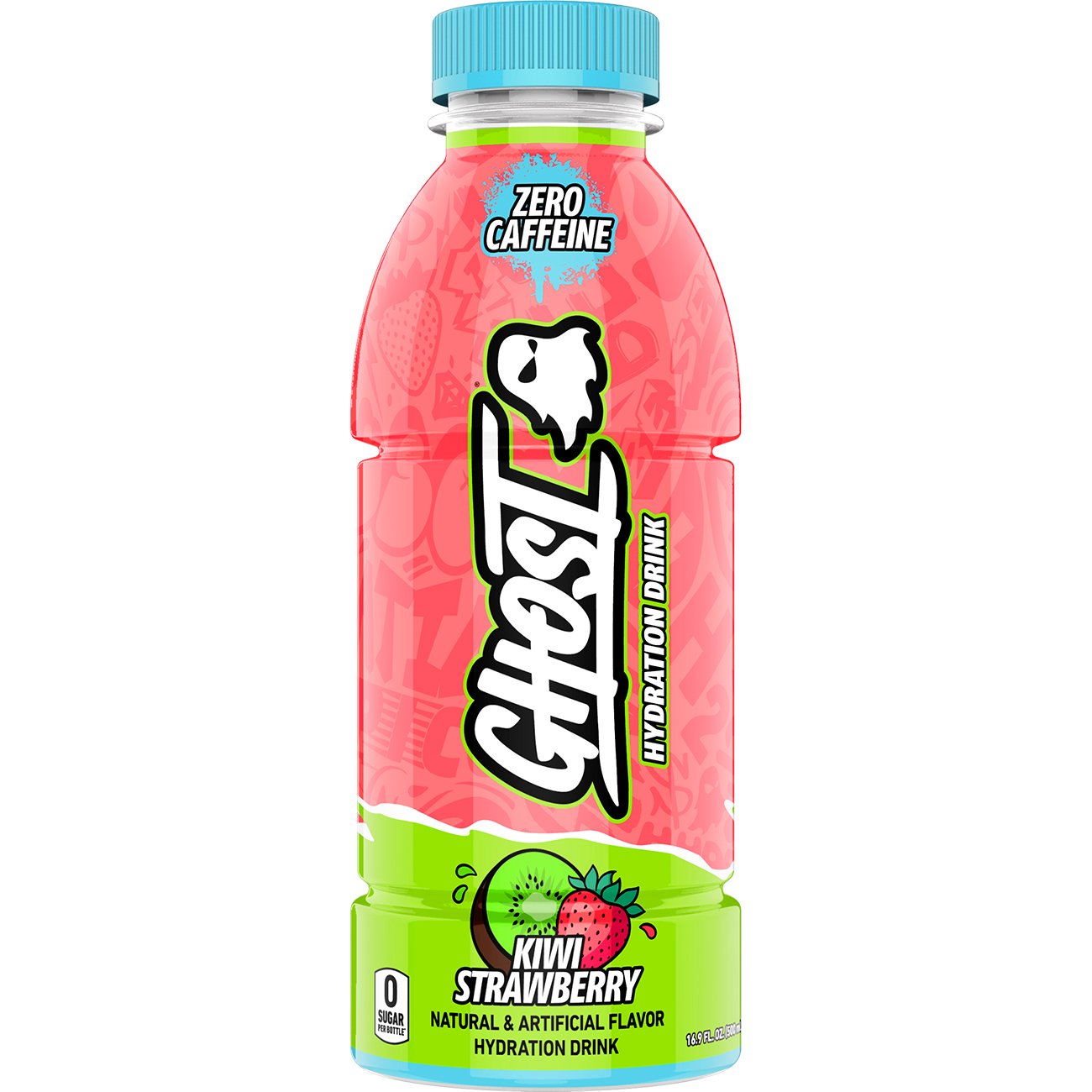 Ghost Zero Caffeine Hydration Drink - Kiwi Strawberry - Shop Sports ...