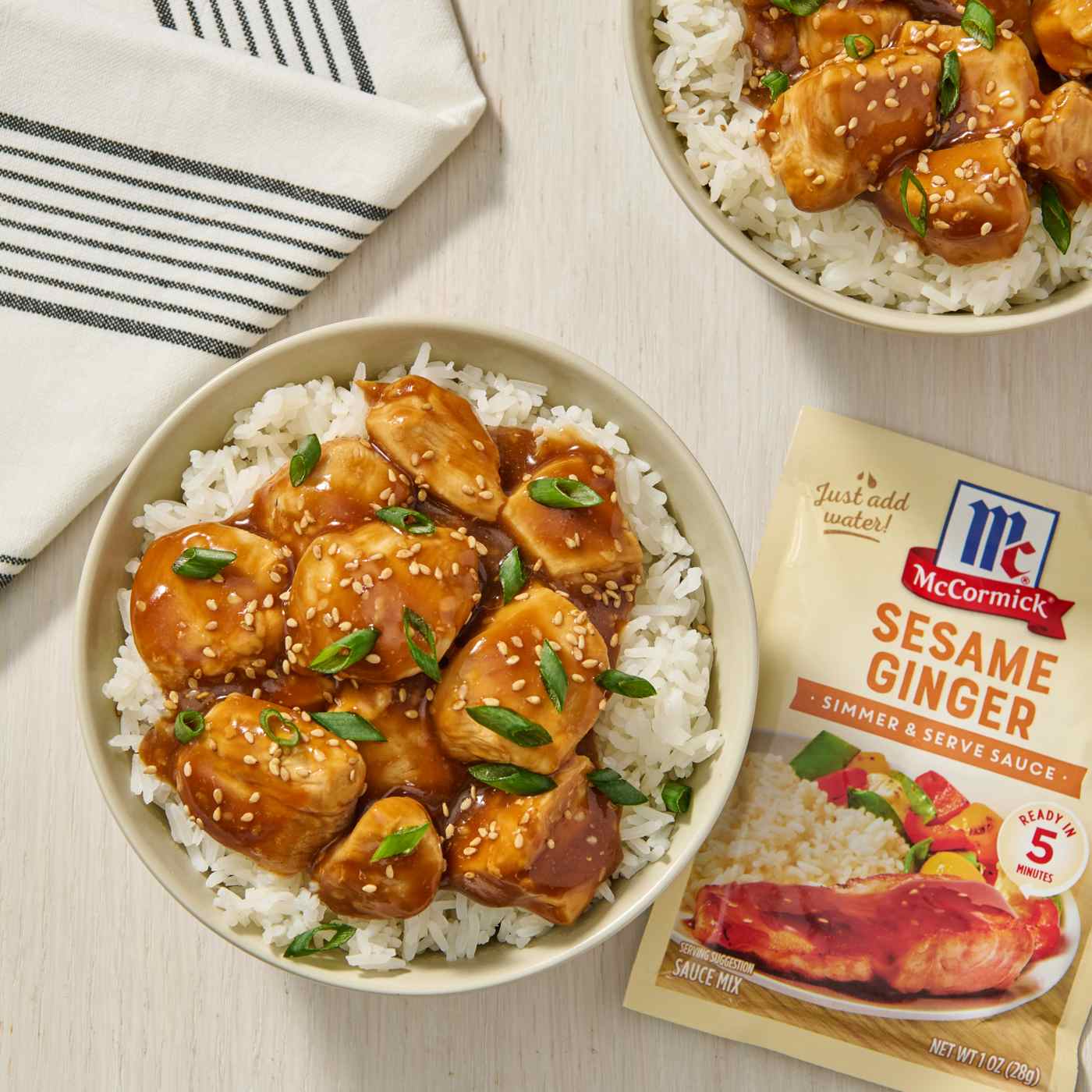 McCormick Sesame Ginger Sauce Mix - Shop Gravy at H-E-B