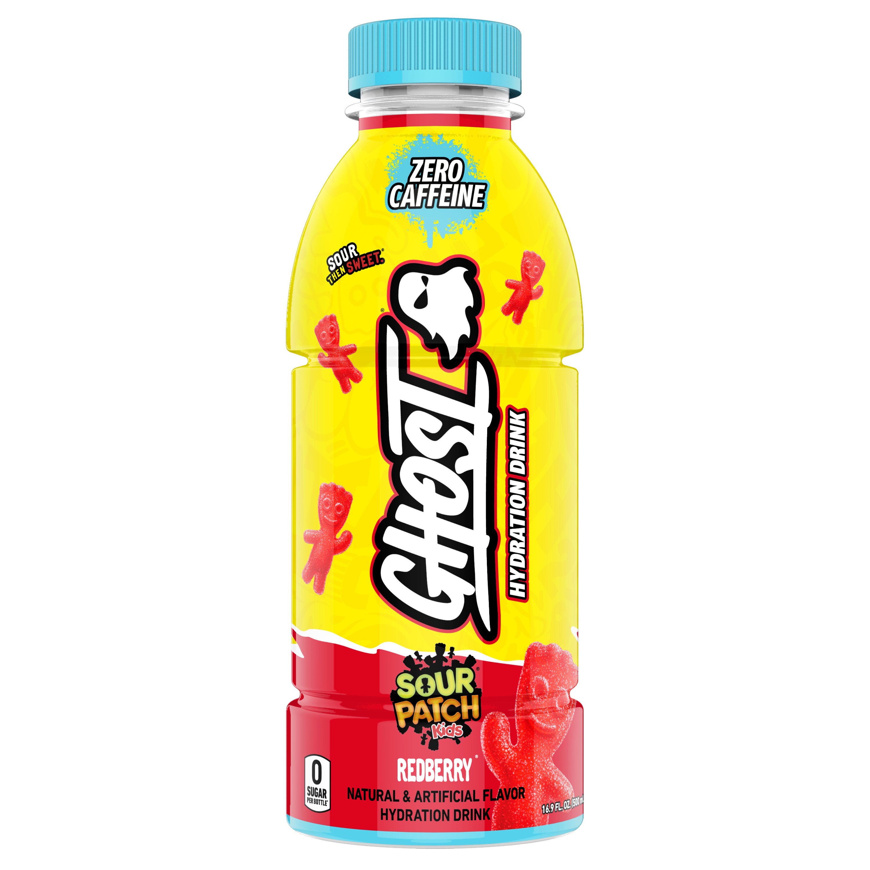 Ghost Zero Caffeine Hydration Drink - Sour Patch Kids Redberry - Shop ...