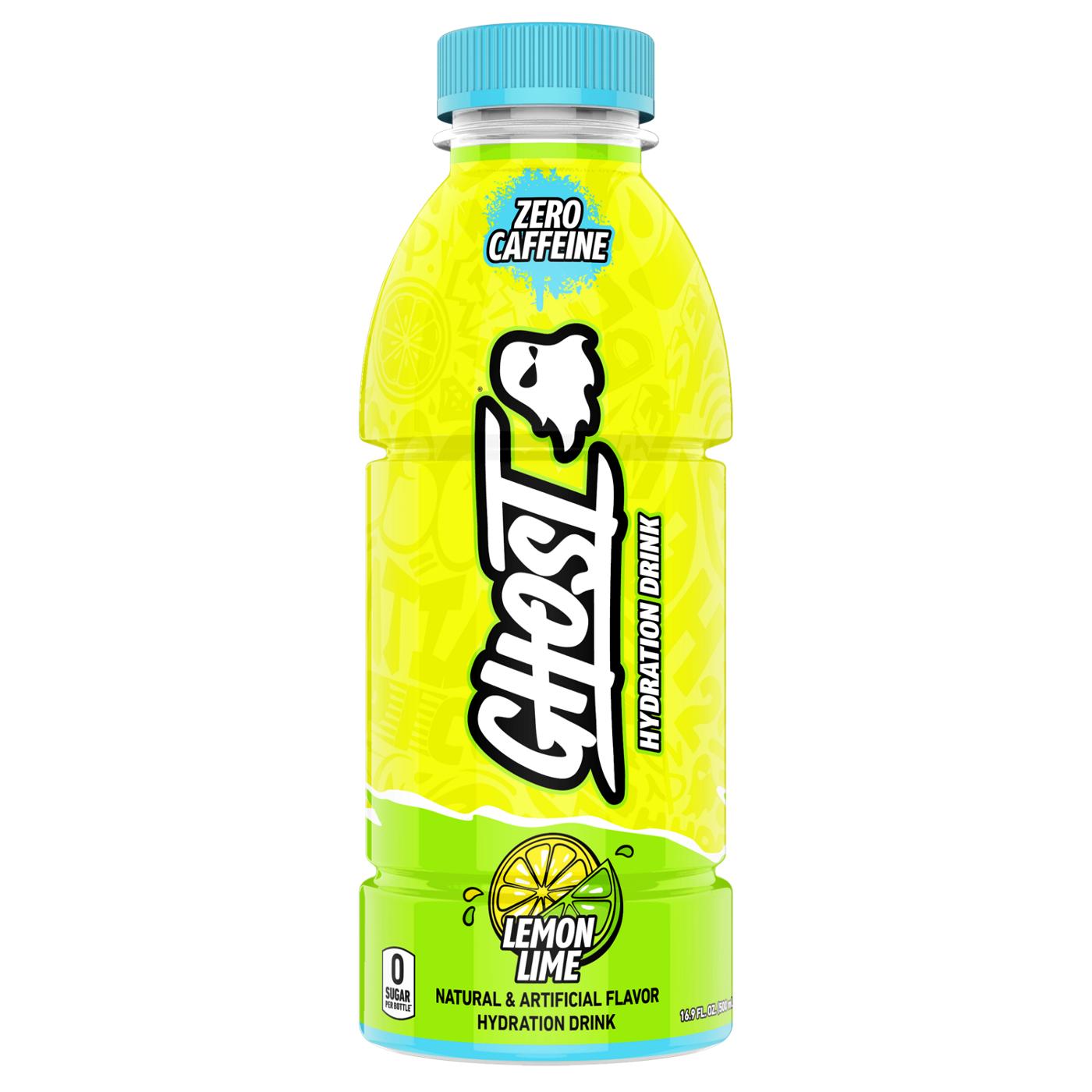 Ghost Zero Caffeine Hydration Drink - Lemon Lime - Shop Sports & energy ...