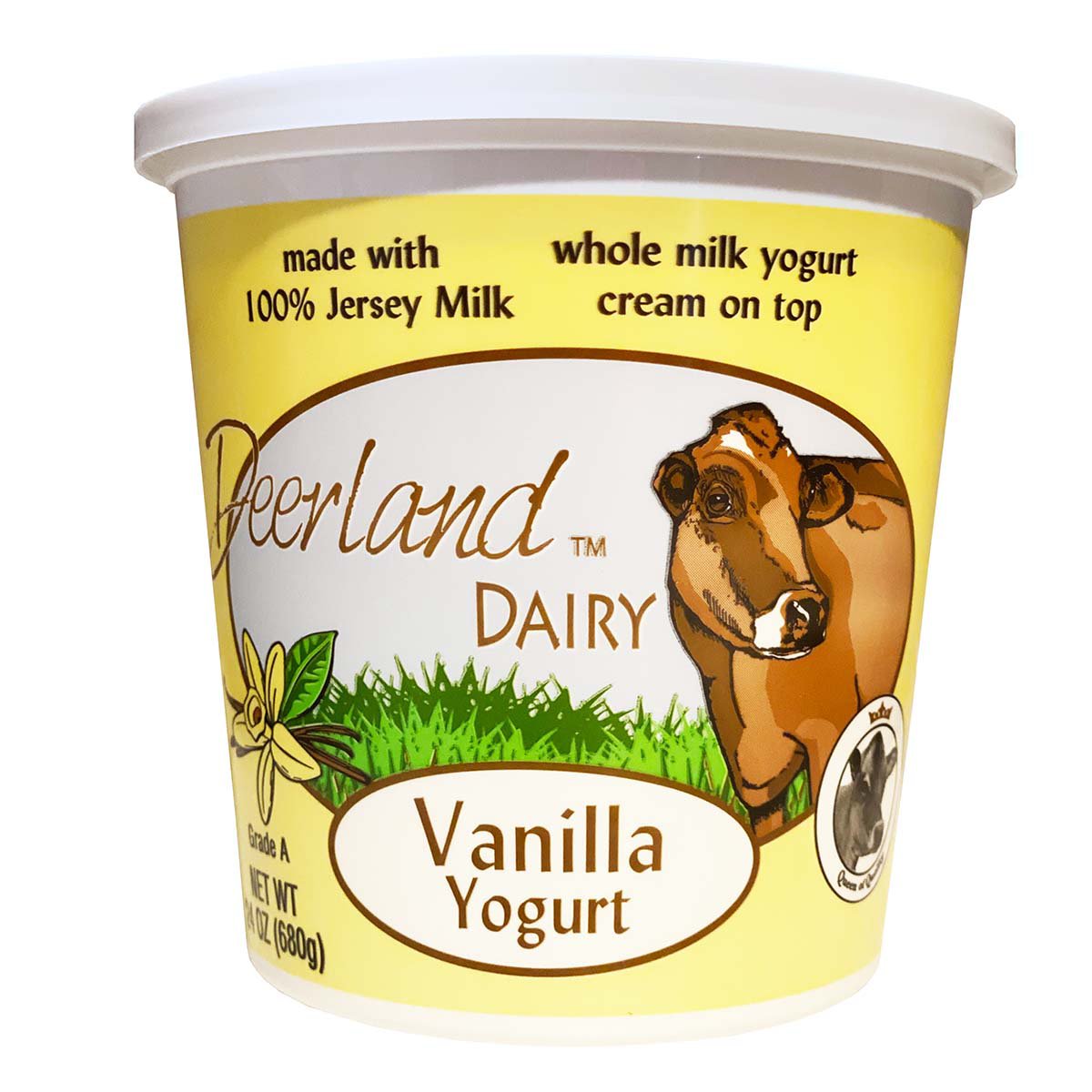 Deerland Dairy Vanilla Whole Milk Yogurt - Shop Yogurt at H-E-B