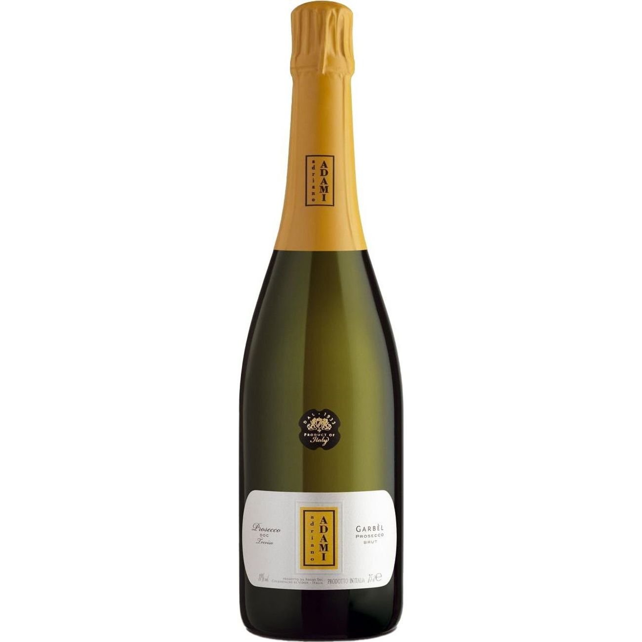 Adami Garbél Prosecco DOC Treviso Brut Italian Sparkling Wine - Shop ...