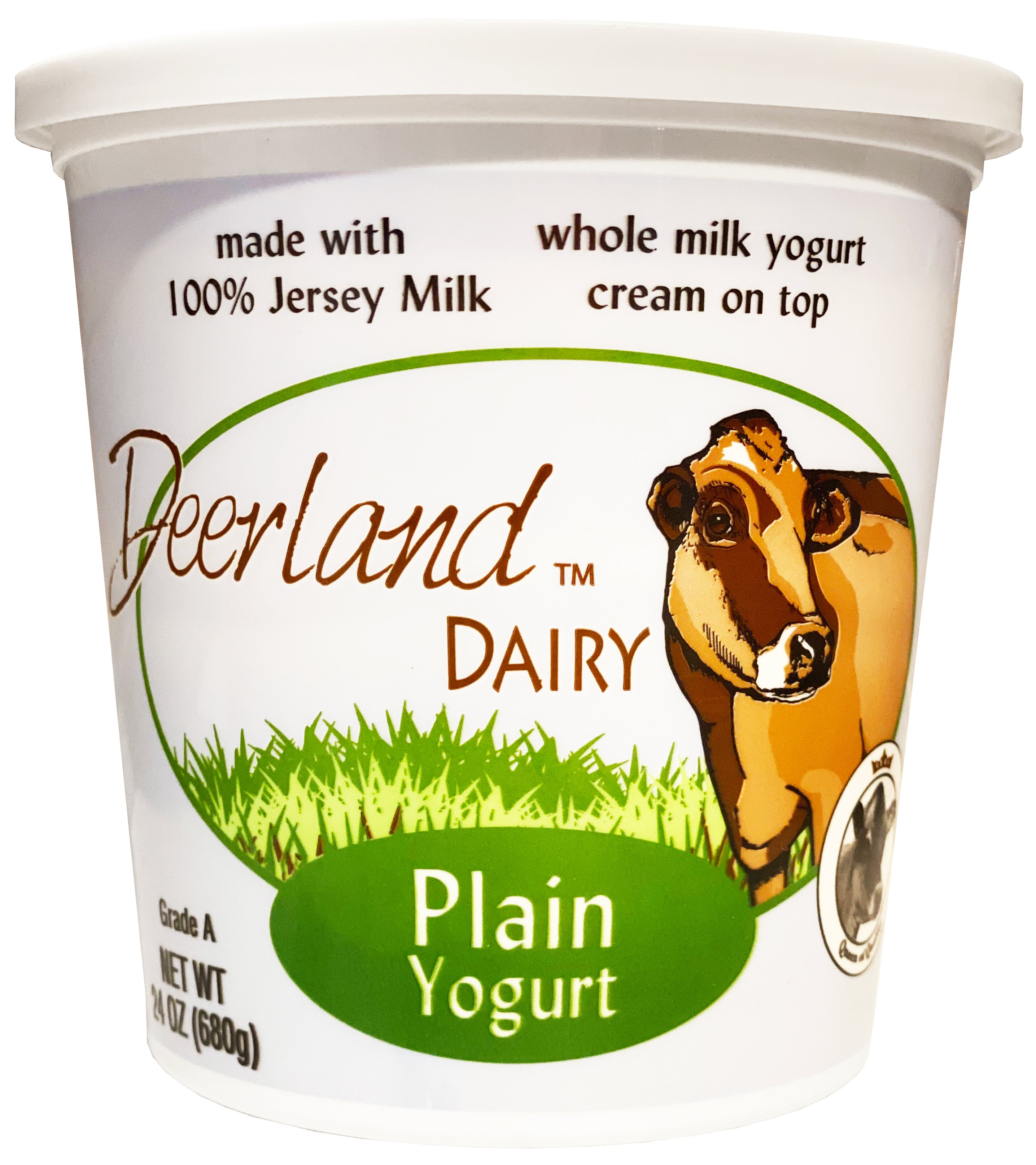 Deerland Dairy Plain Whole Milk Yogurt - Shop Yogurt at H-E-B