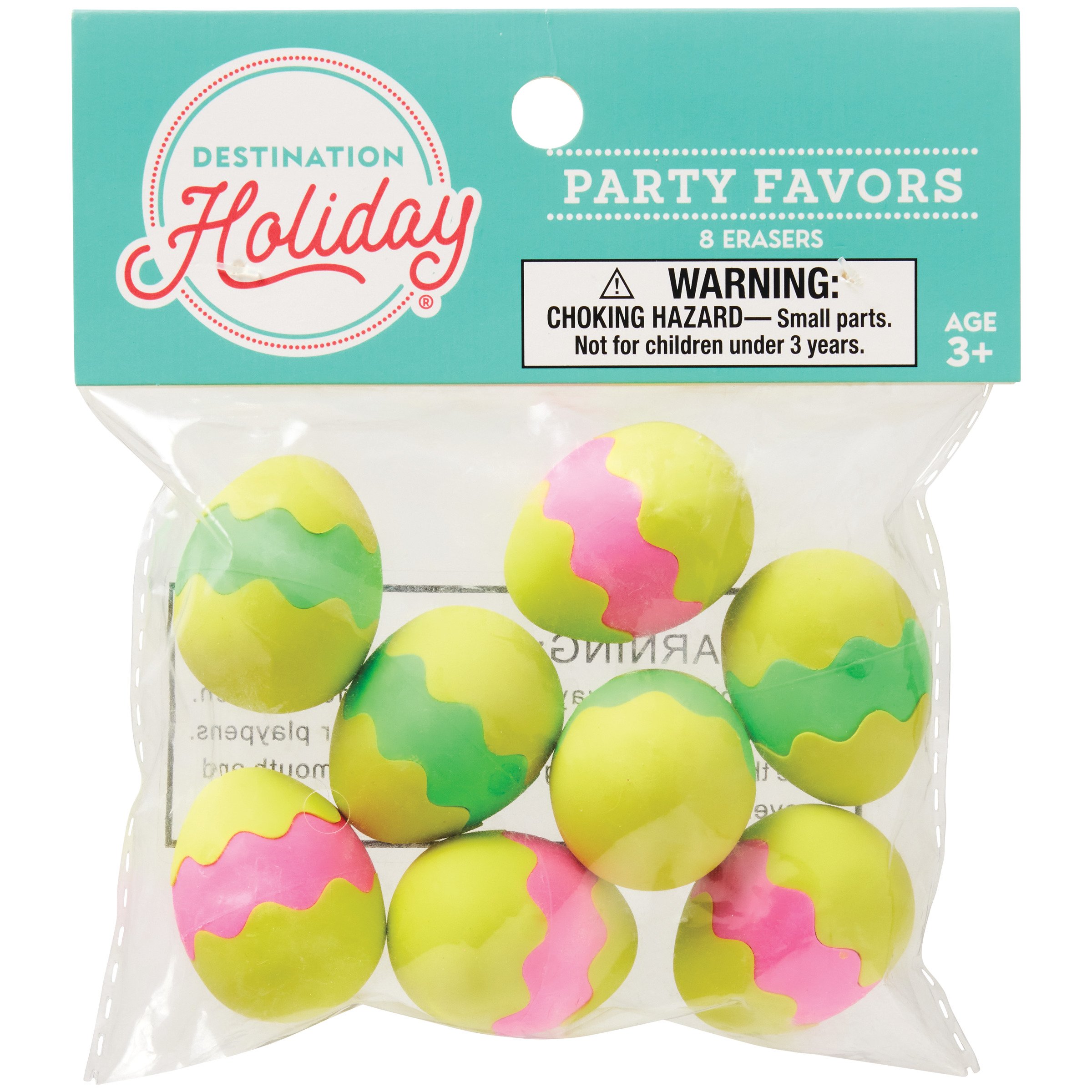Destination Holiday Easter Egg Erasers - Shop Seasonal decor at H-E-B