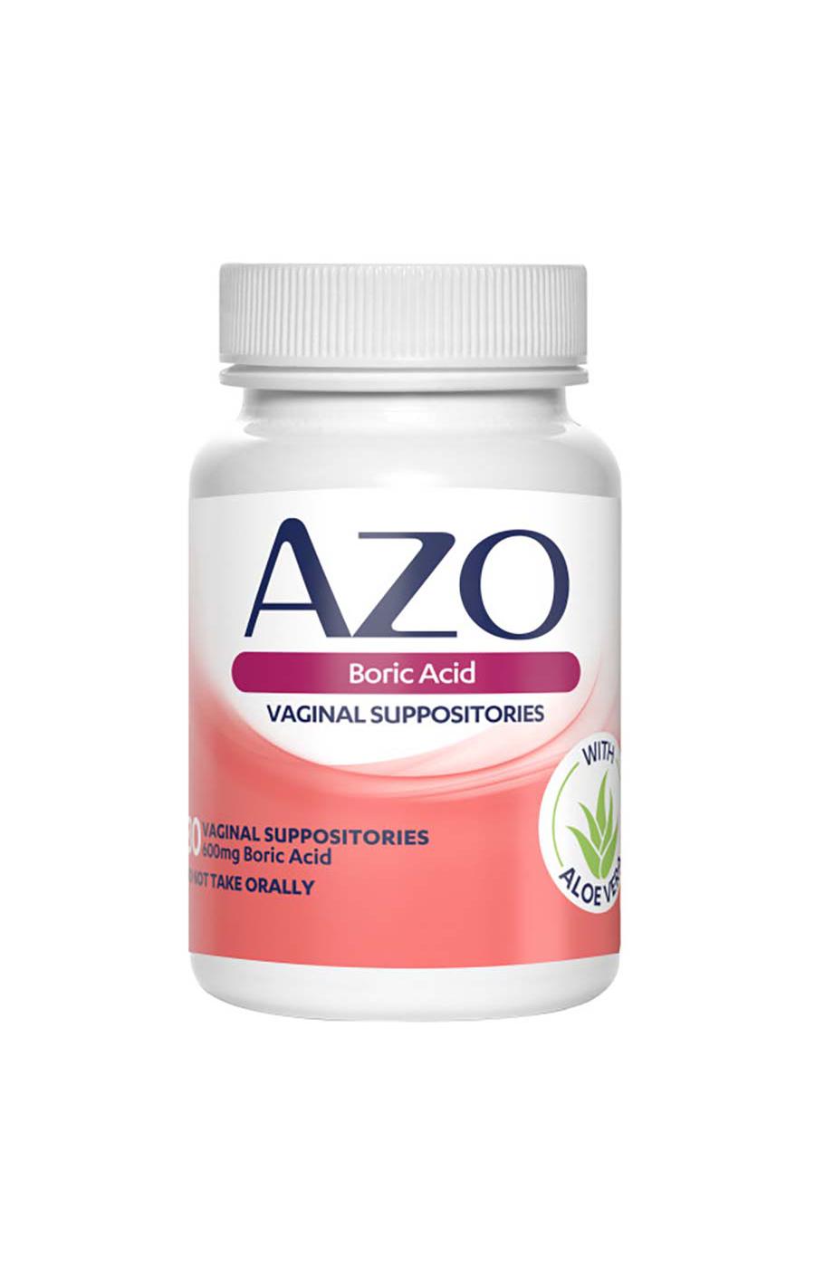 Azo Boric Acid Vaginal Suppositories - Shop Medicines & treatments at H-E-B