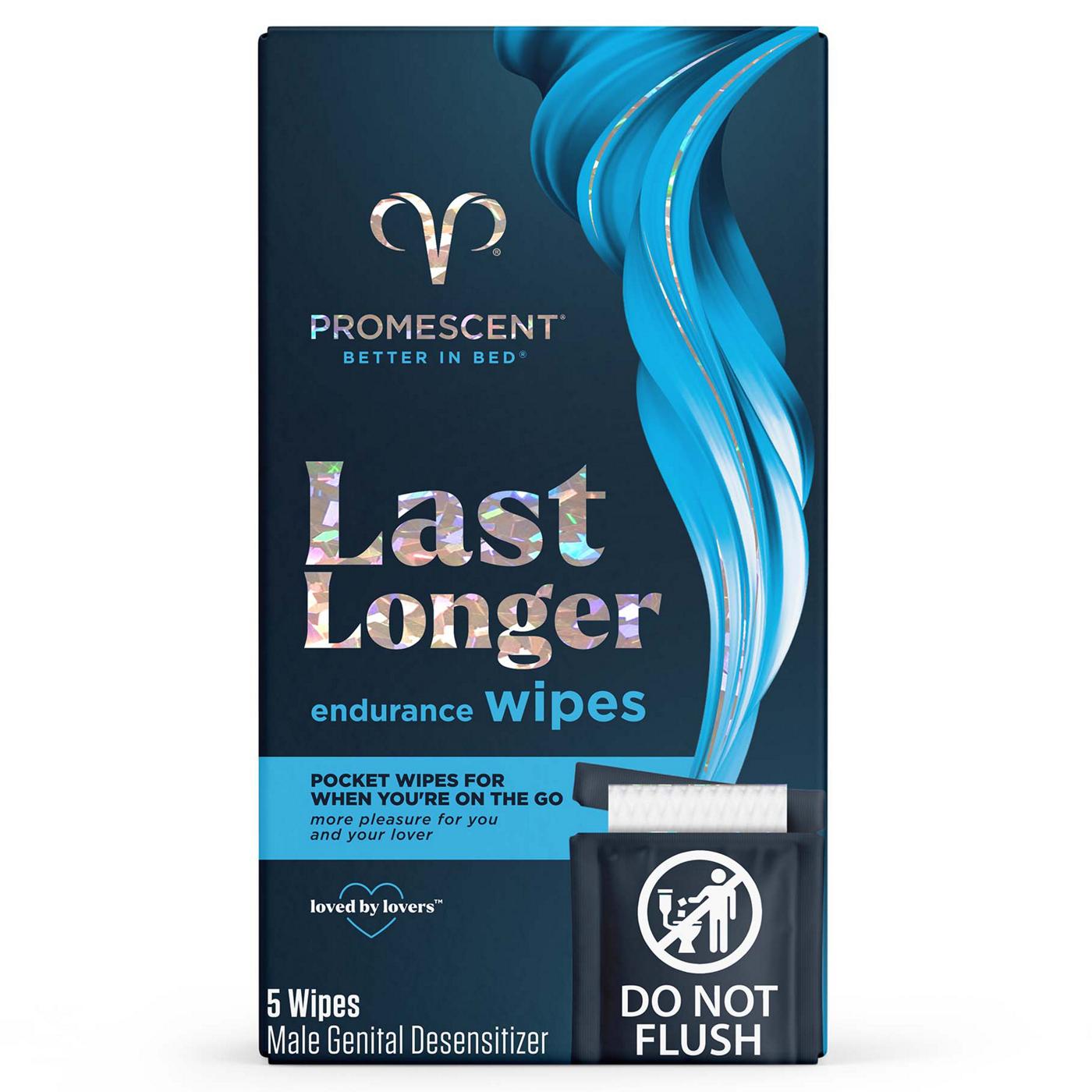 Promescent Last Longer Endurance Wipes - Shop Lubricants at H-E-B