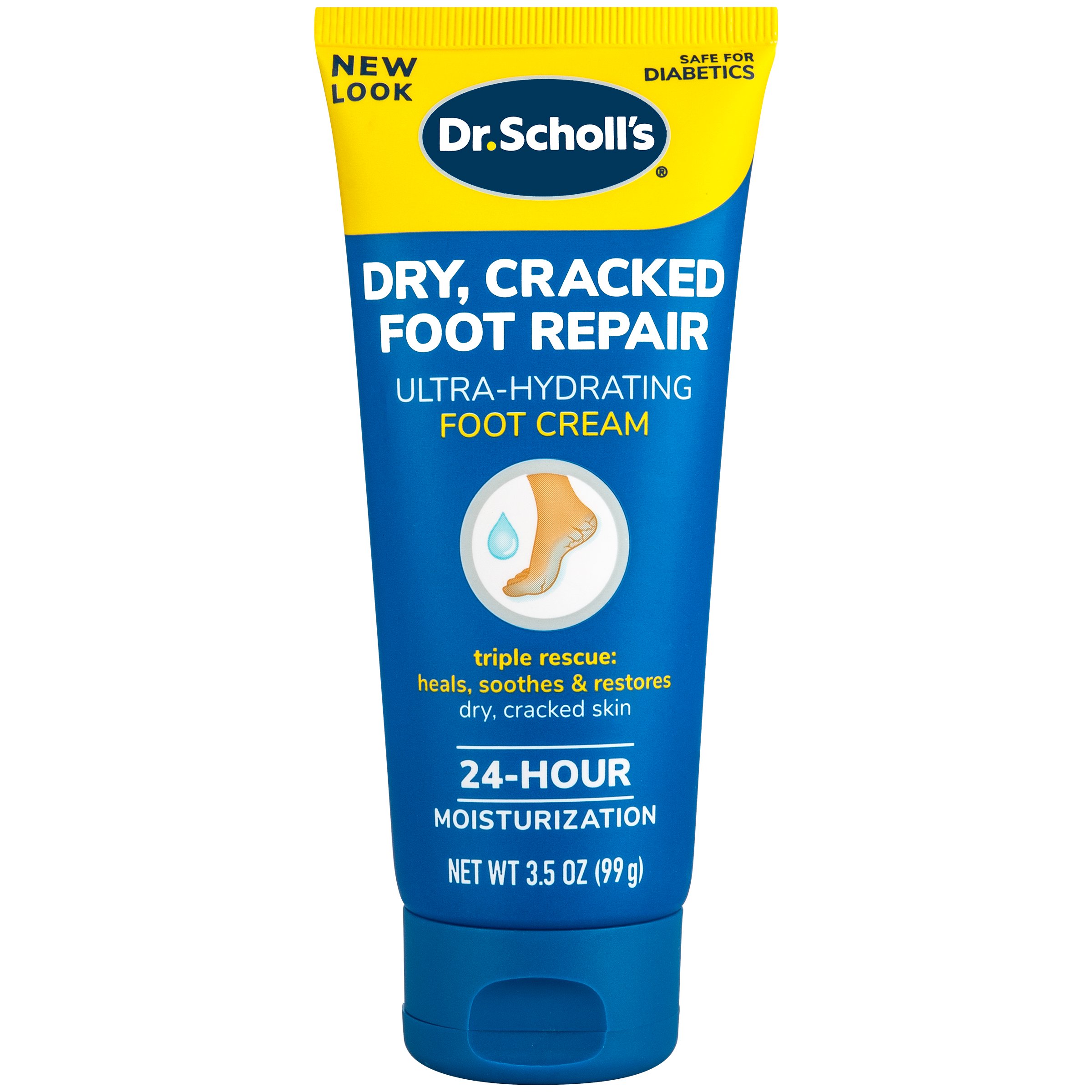 Dr. Scholl's Dry Cracked Foot Repair Foot Cream - Shop Foot care at H-E-B