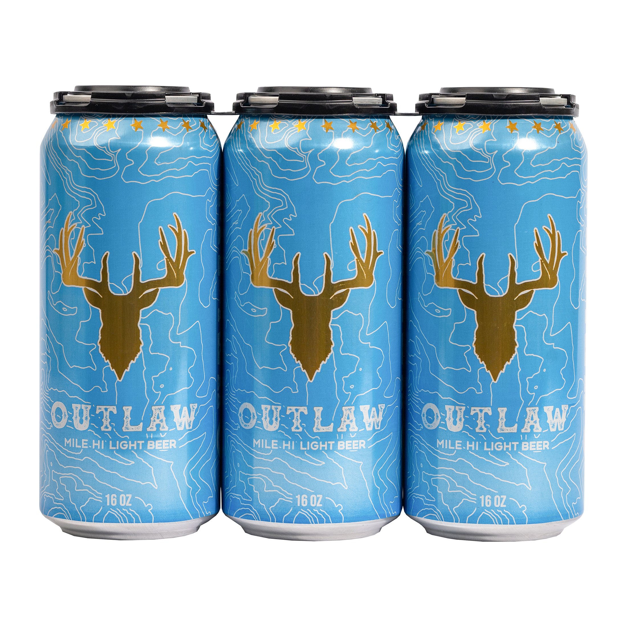 Outlaw Light Beer 6 pk Cans - Shop Beer at H-E-B