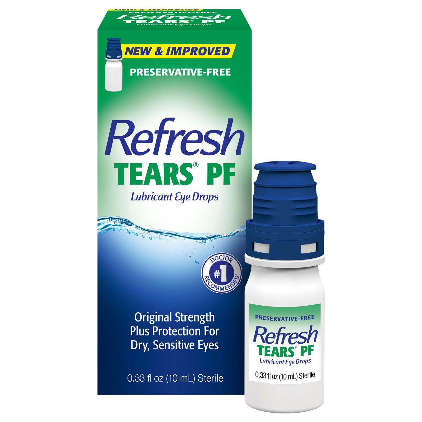 Refresh Tears PF Lubricant Eye Drops - Shop Eye drops & lubricants at H-E-B