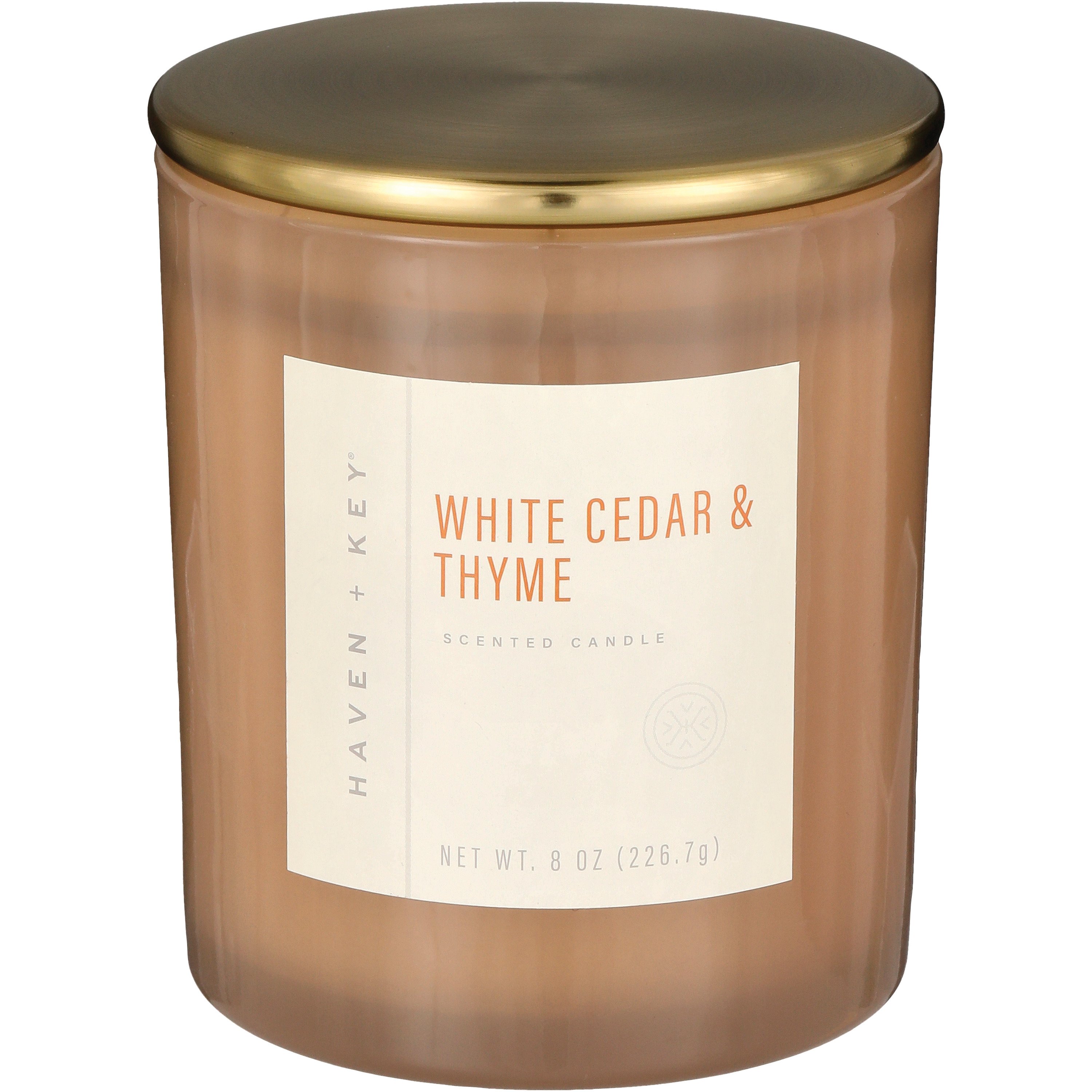 Haven + Key White Cedar & Thyme Scented Candle - Shop Candles at H-E-B