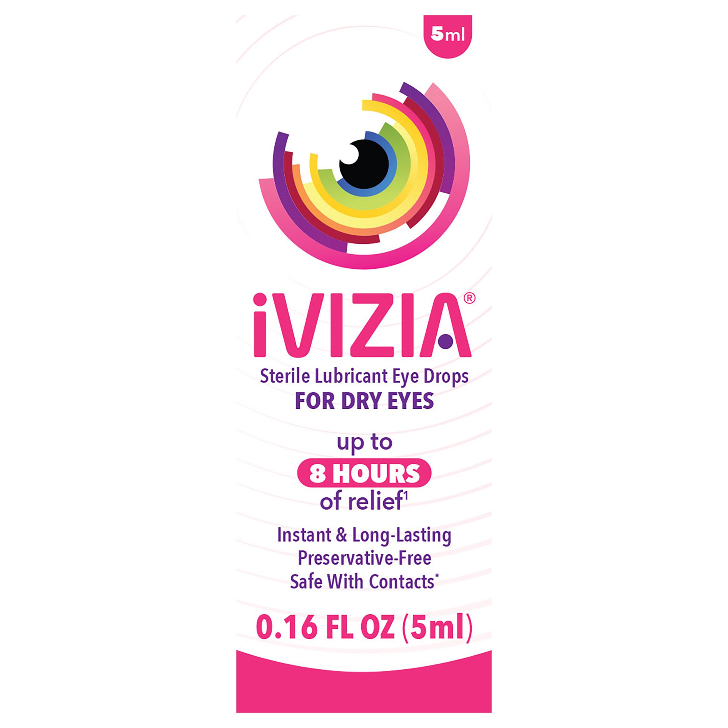 iVIZIA Lubricant Eye Drops - Shop Eye drops & lubricants at H-E-B