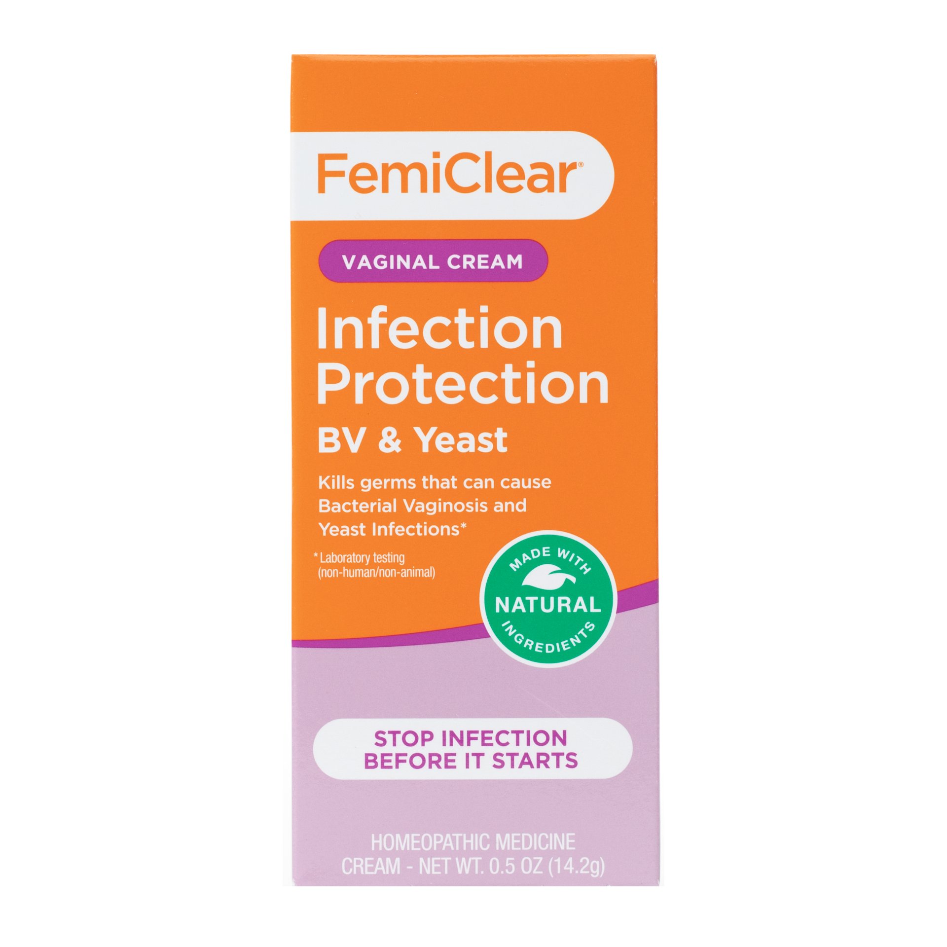 FemiClear Natural Vaginal Yeast Infection & Bacterial Vaginosis ...