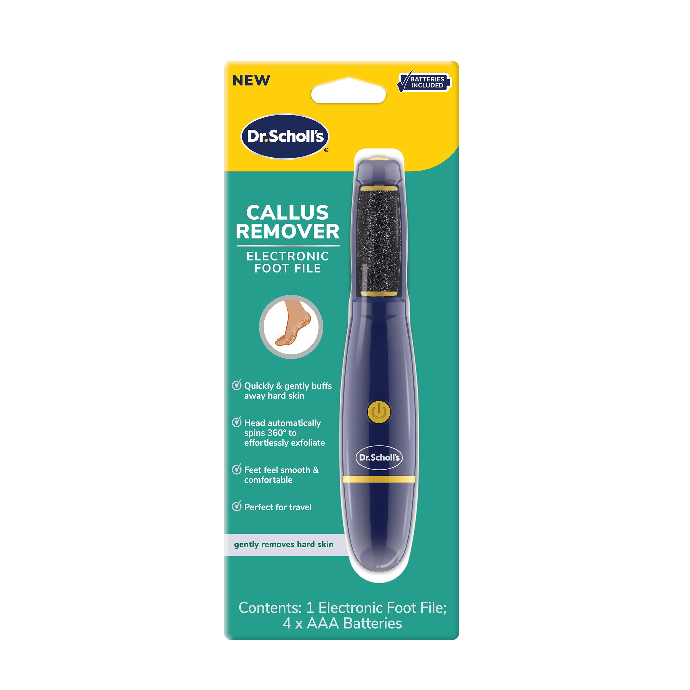Dr. Scholl's Electronic Callus Remover - Shop Manicure & pedicure tools ...