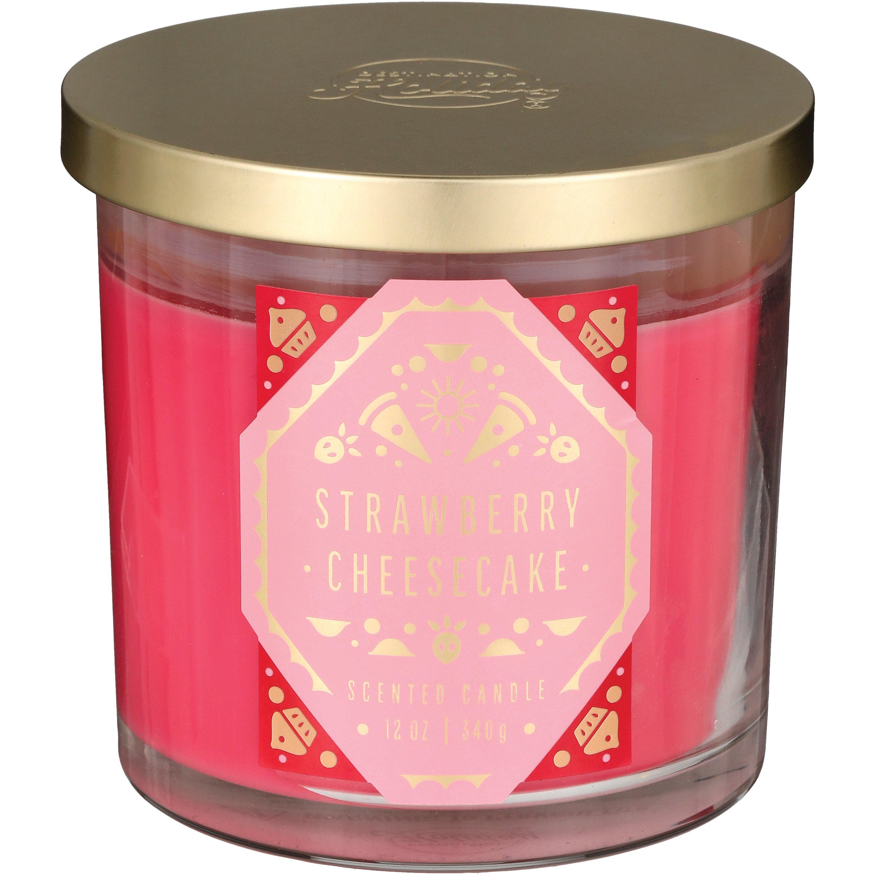 Destination Holiday Strawberry Cheesecake Scented Candle - Shop Candles ...