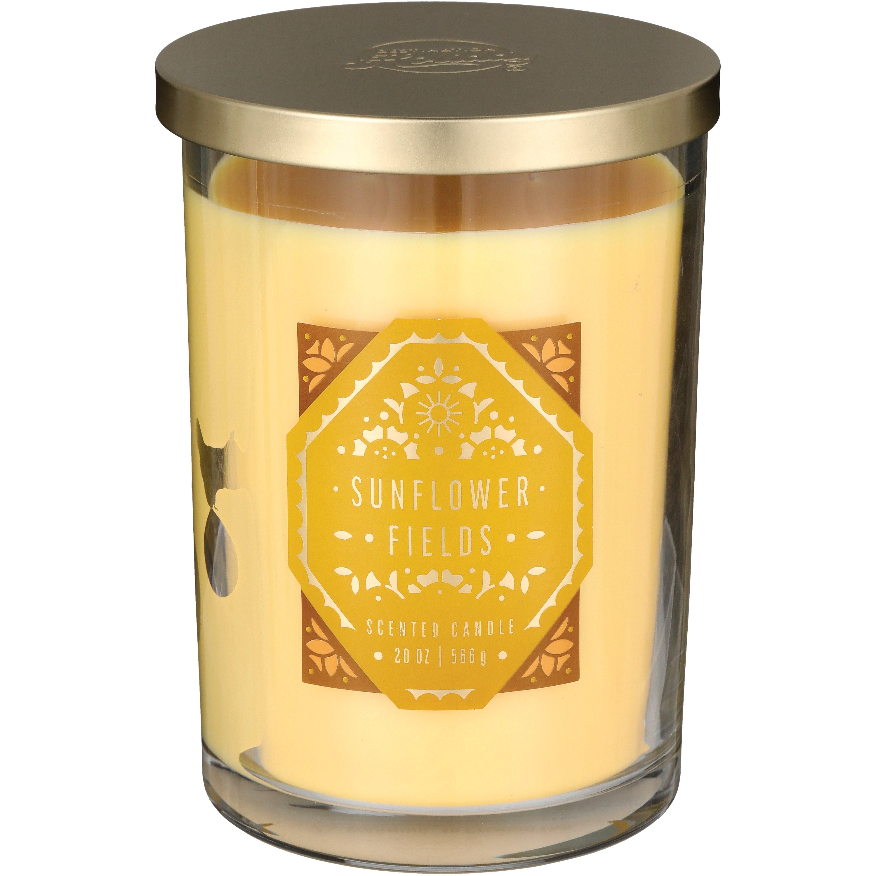 Destination Holiday Sunflower Fields Scented Candle - Shop Candles at H-E-B