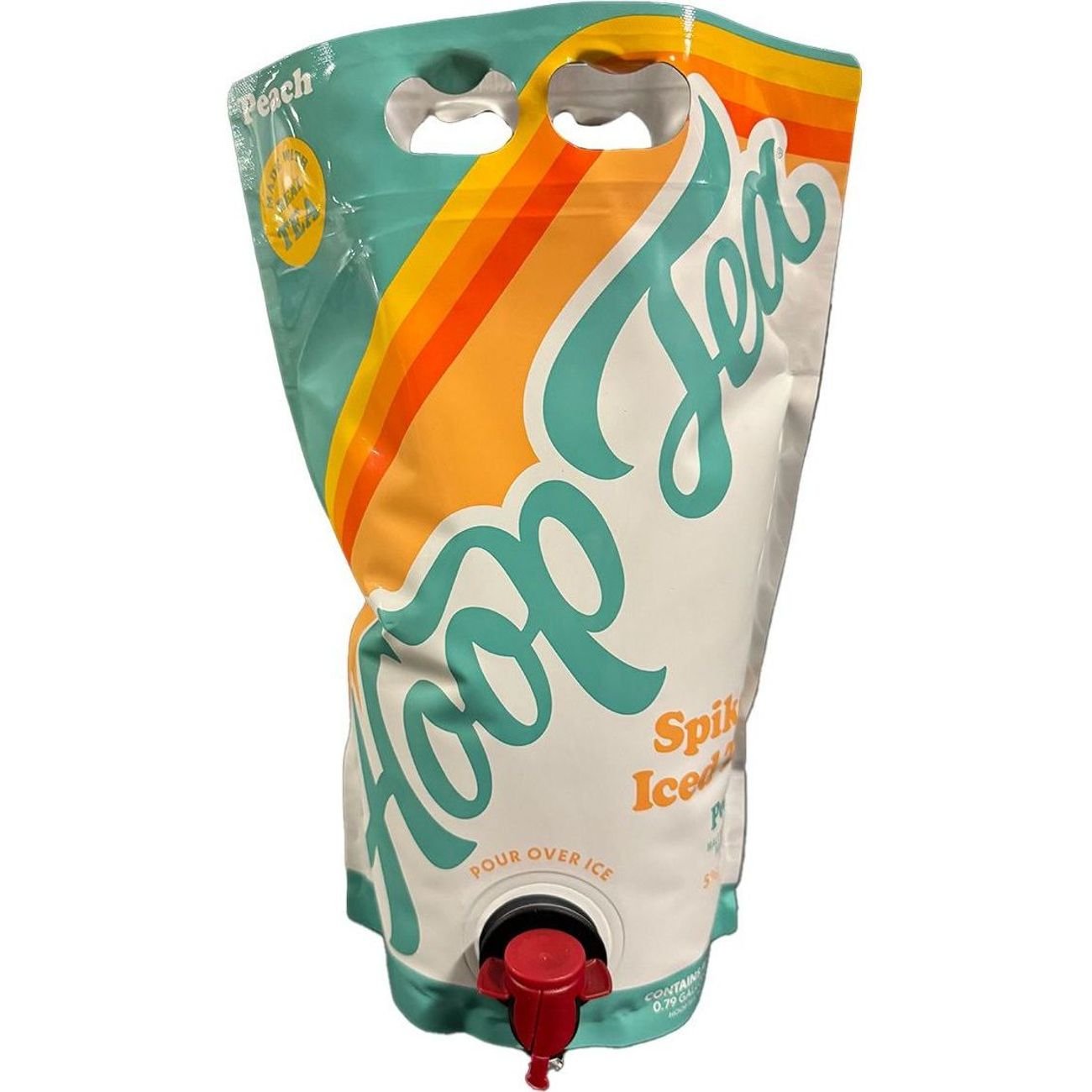 Hoop Tea Spiked Peach Tea Large Bag - Shop Malt beverages & coolers at ...