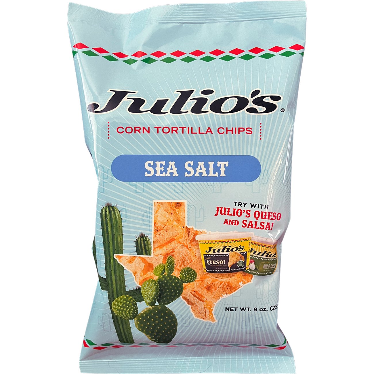 Julio's Sea Salt Corn Tortilla Chips - Shop Chips at H-E-B