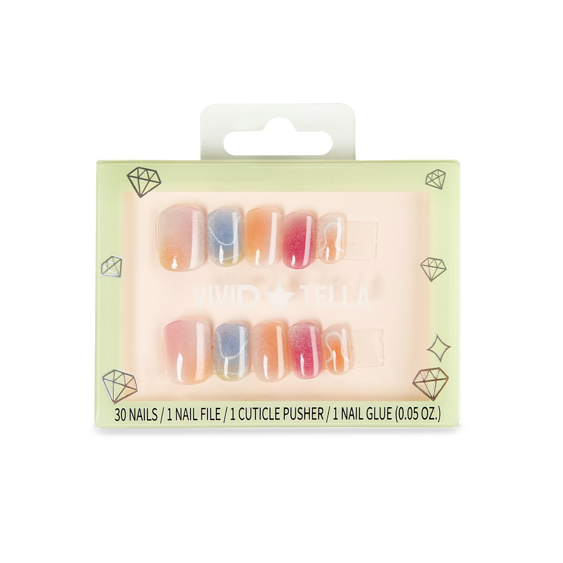 Vivid Tella Nails - Jelly Beans - Shop Nail sets at H-E-B