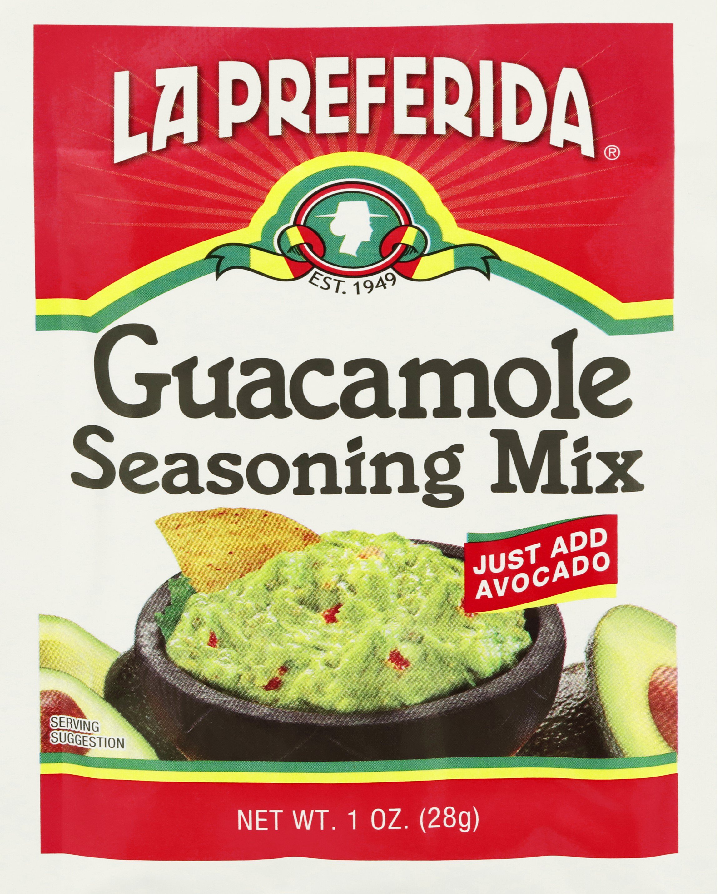 La Preferida Guacamole Seasoning Mix, 1 oz | Central Market - Really ...