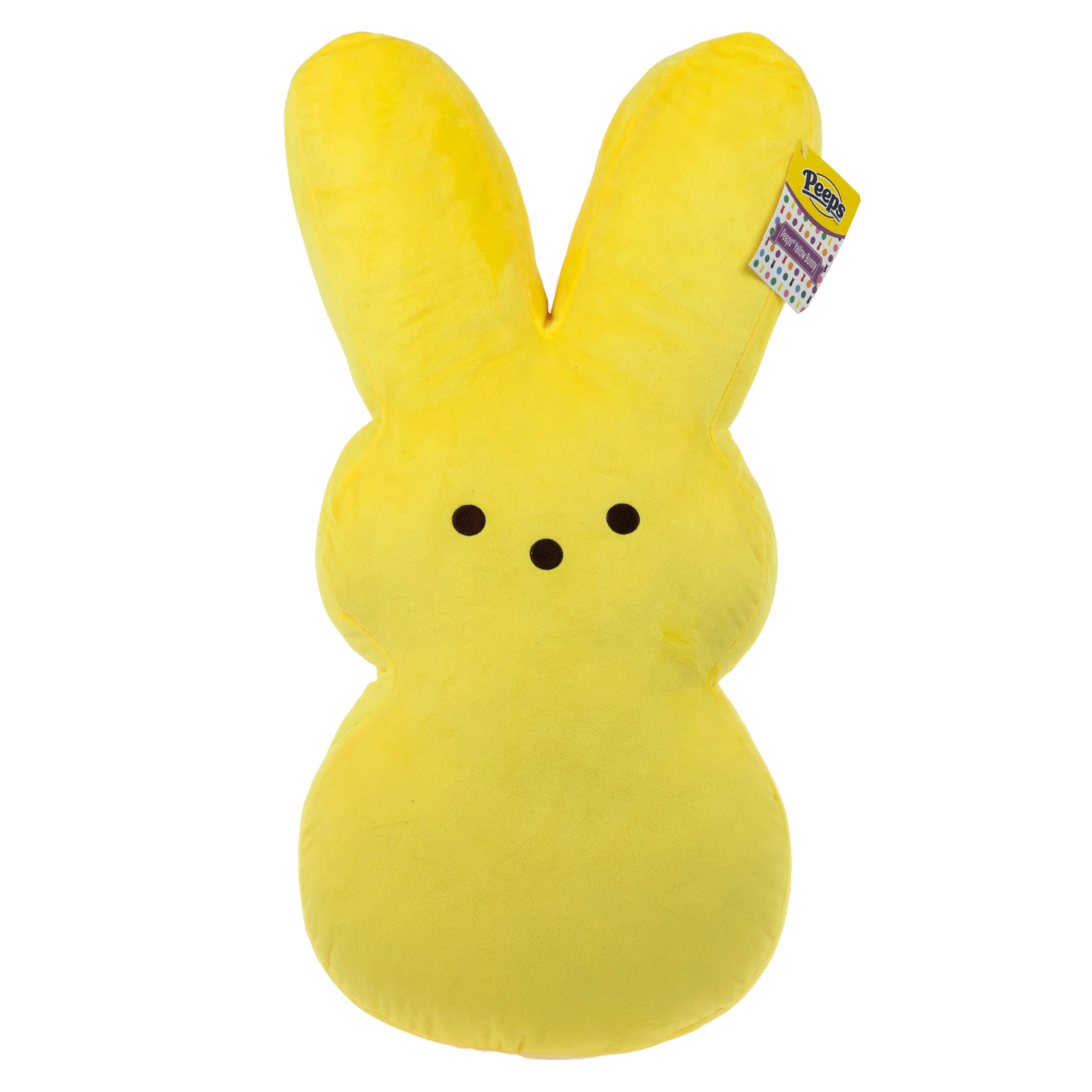 Peeps Bunny Easter Plush - Yellow - Shop Plush toys at H-E-B