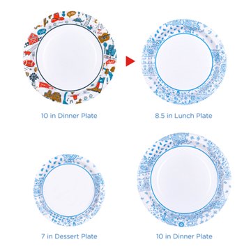 Paper Plates & Bowls | Disposable Party Plates | HEB.com