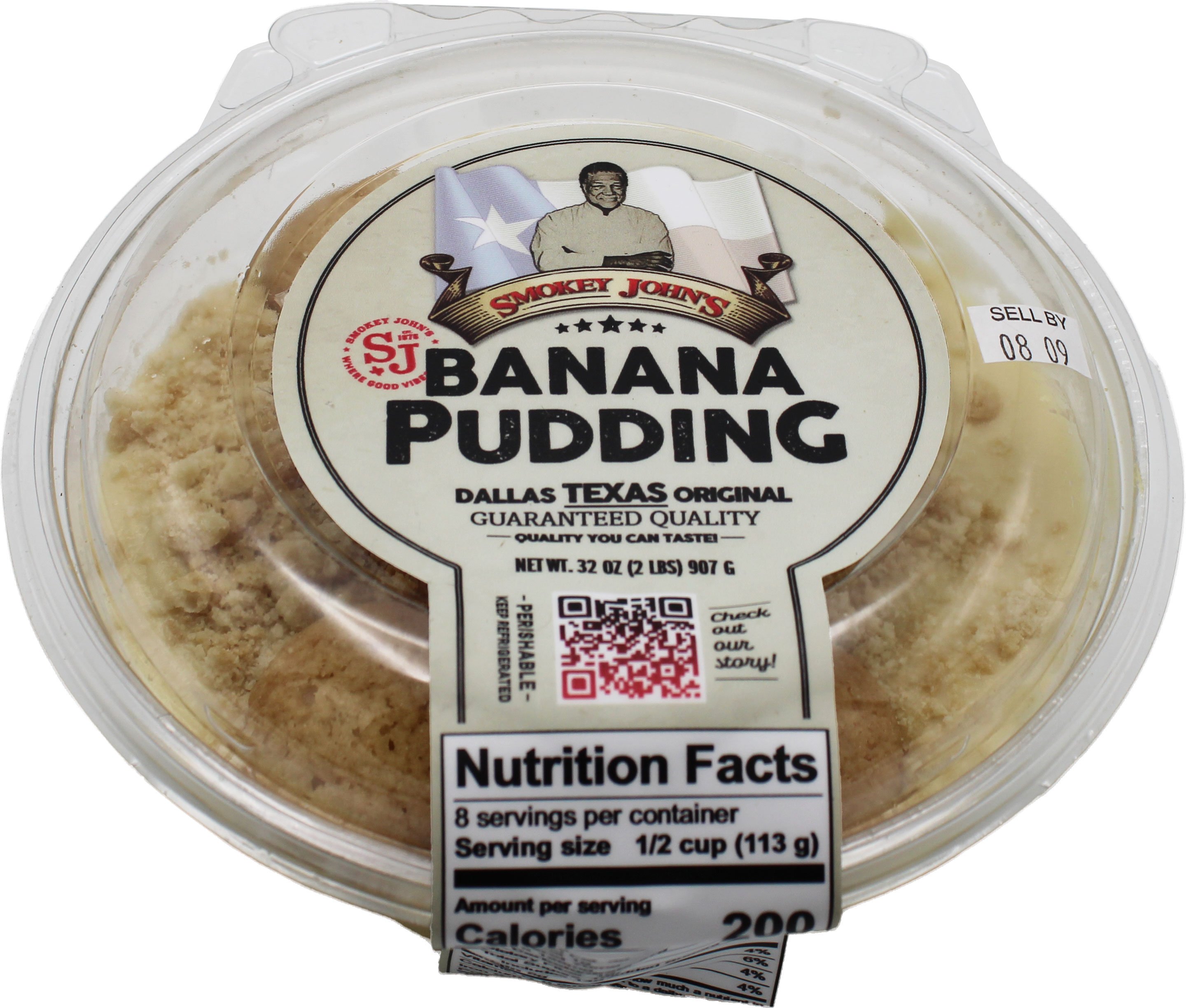Smokey John's Banana Pudding, 32 oz | Low Prices & Quality Groceries ...