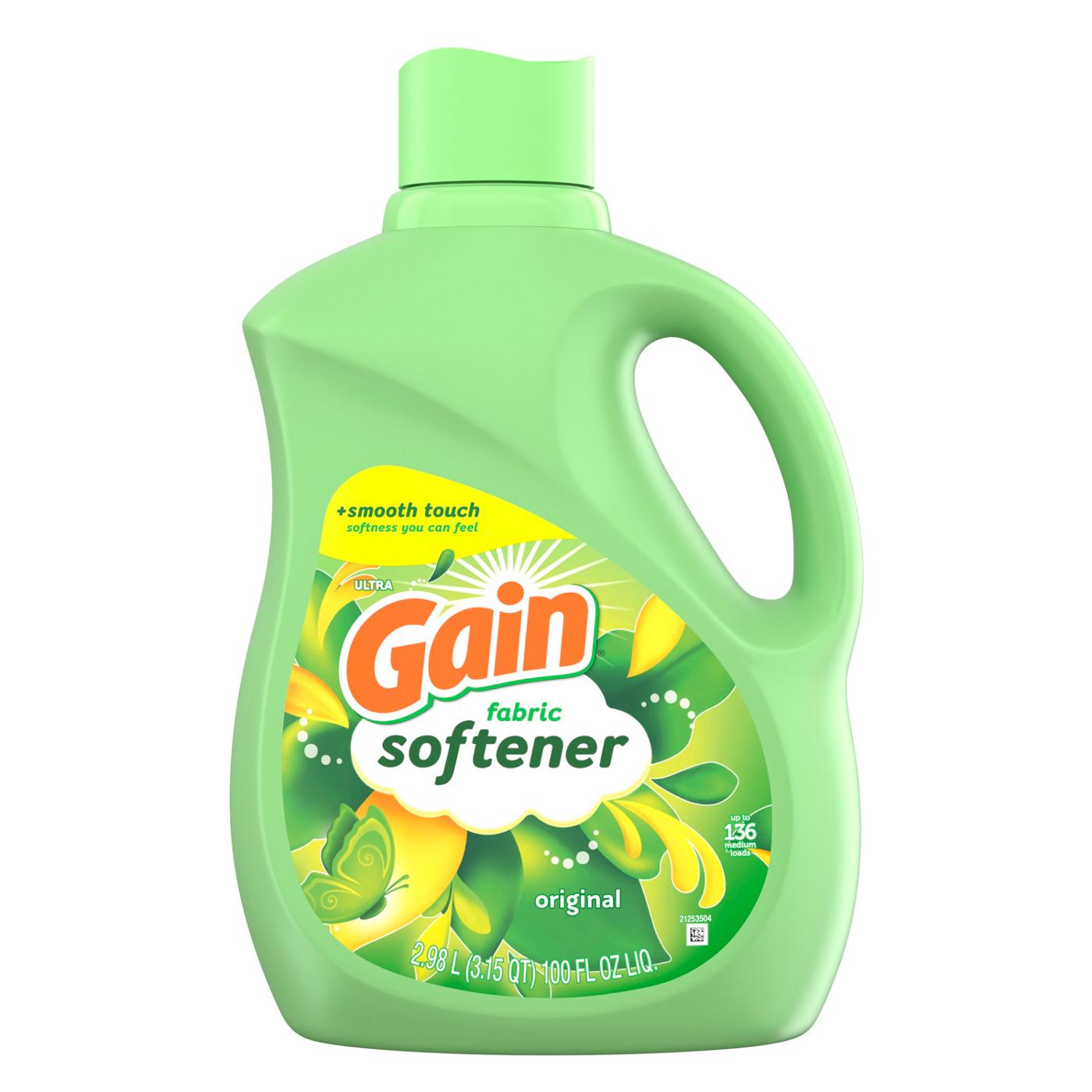 Gain Fabric Softener 136 Loads - Original - Shop Softeners at H-E-B