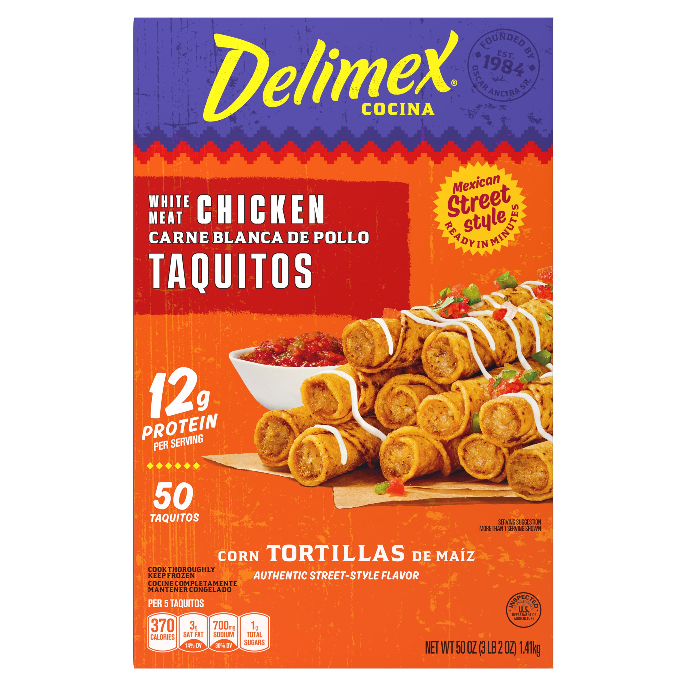 Delimex White Meat Chicken Taquitos - Shop Entrees & sides at H-E-B