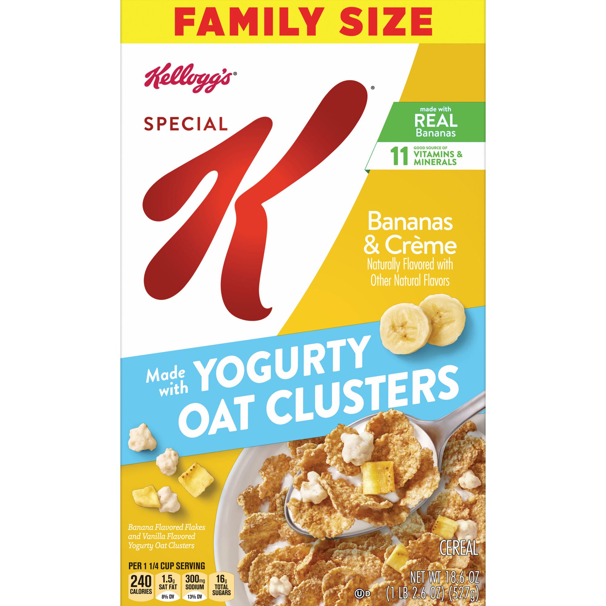 Kellog's Special K Banana & Creme Cereal - Shop Cereal at H-E-B