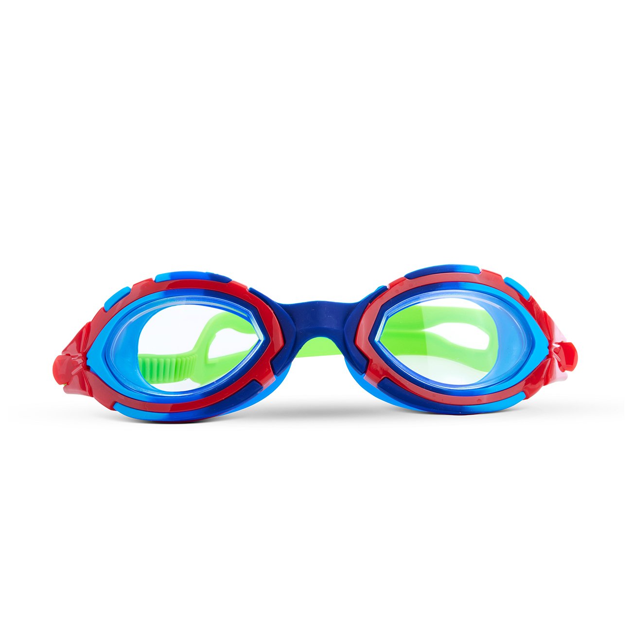 Aqua2ude Aviator Kids Swim Goggle - Blue & Green - Shop Goggles & masks ...
