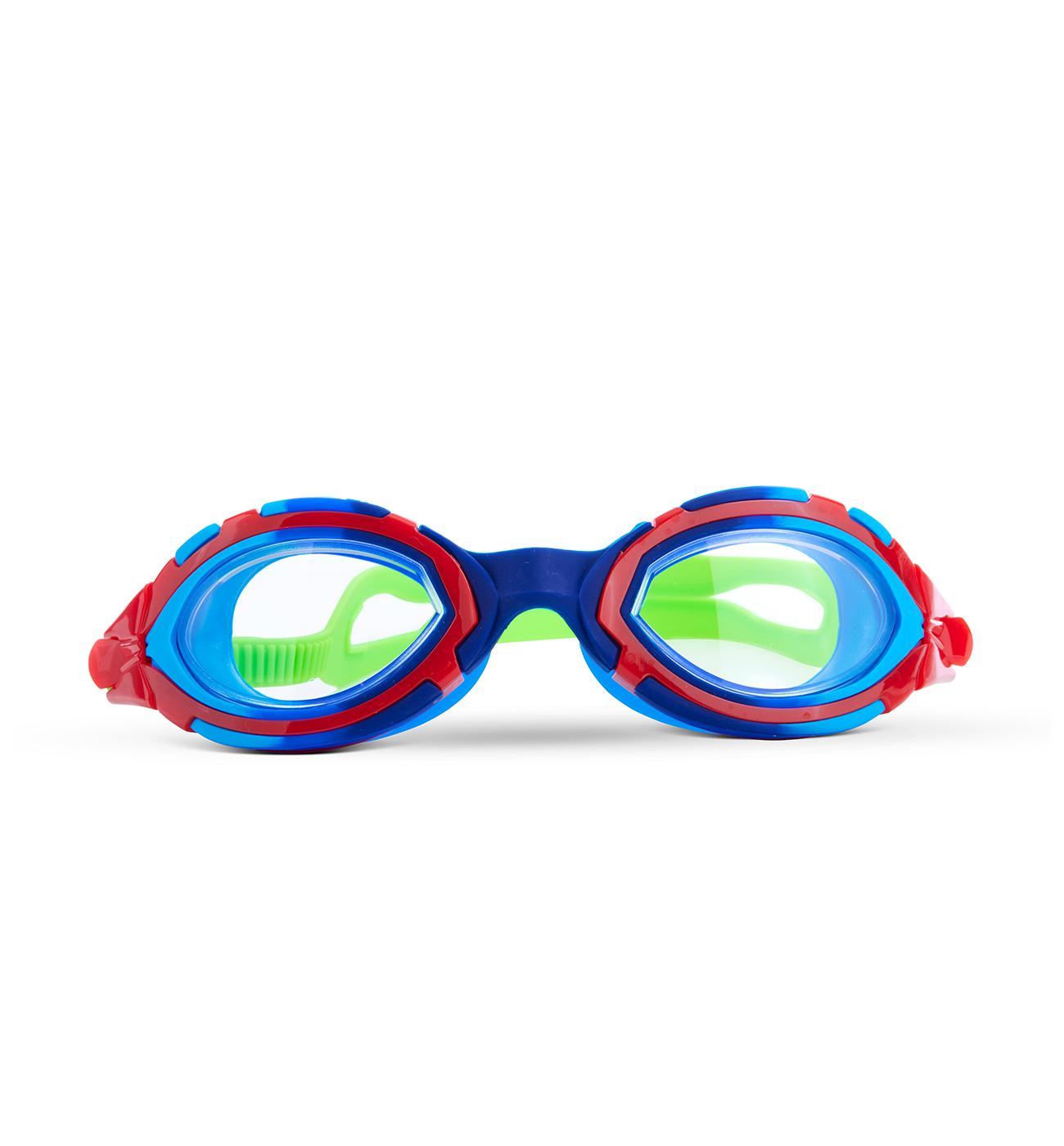 Aqua2ude Aviator Kids Swim Goggle - Blue & Green - Shop Goggles & masks ...