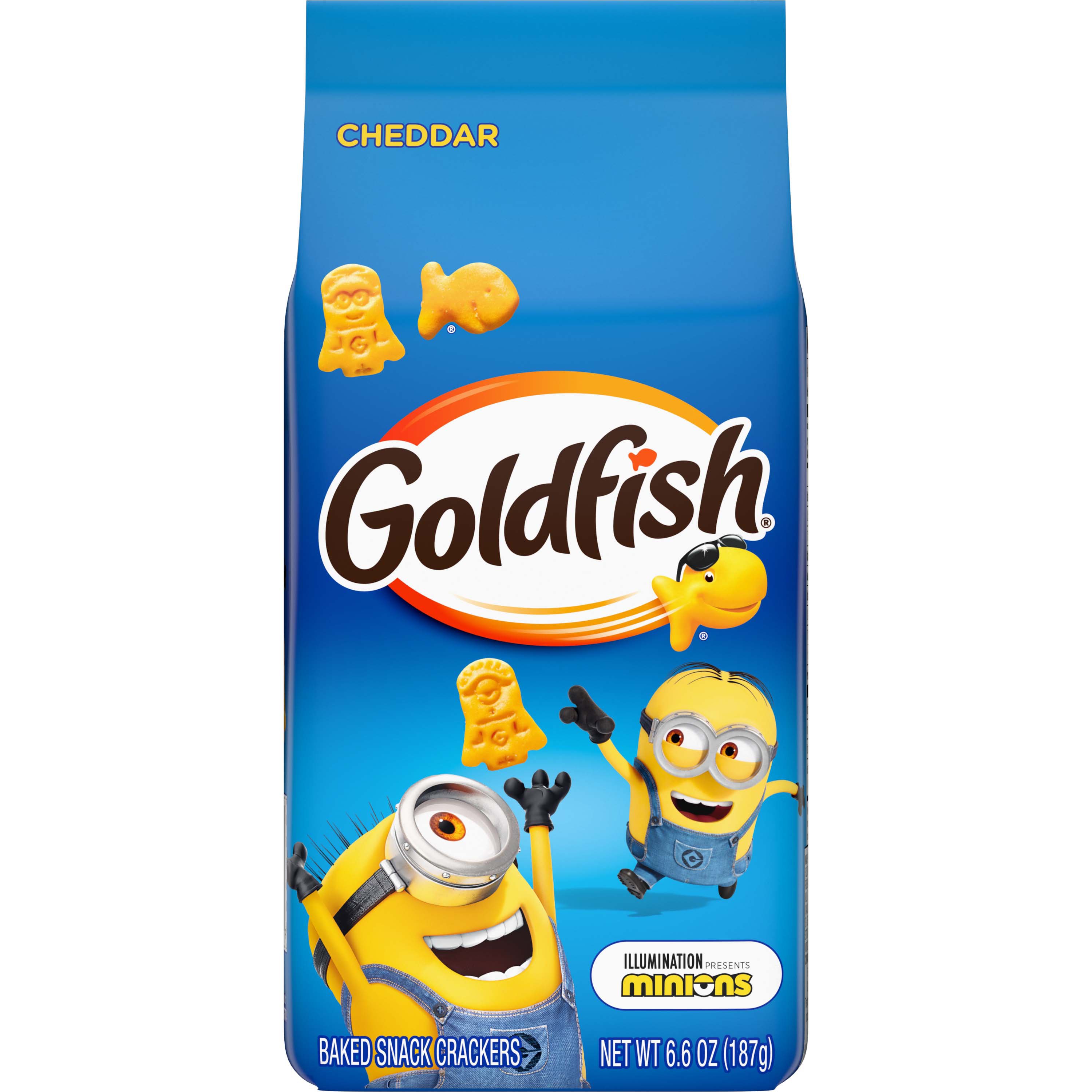 Goldfish Minions Baked Cheddar Crackers - Shop Crackers & breadsticks ...