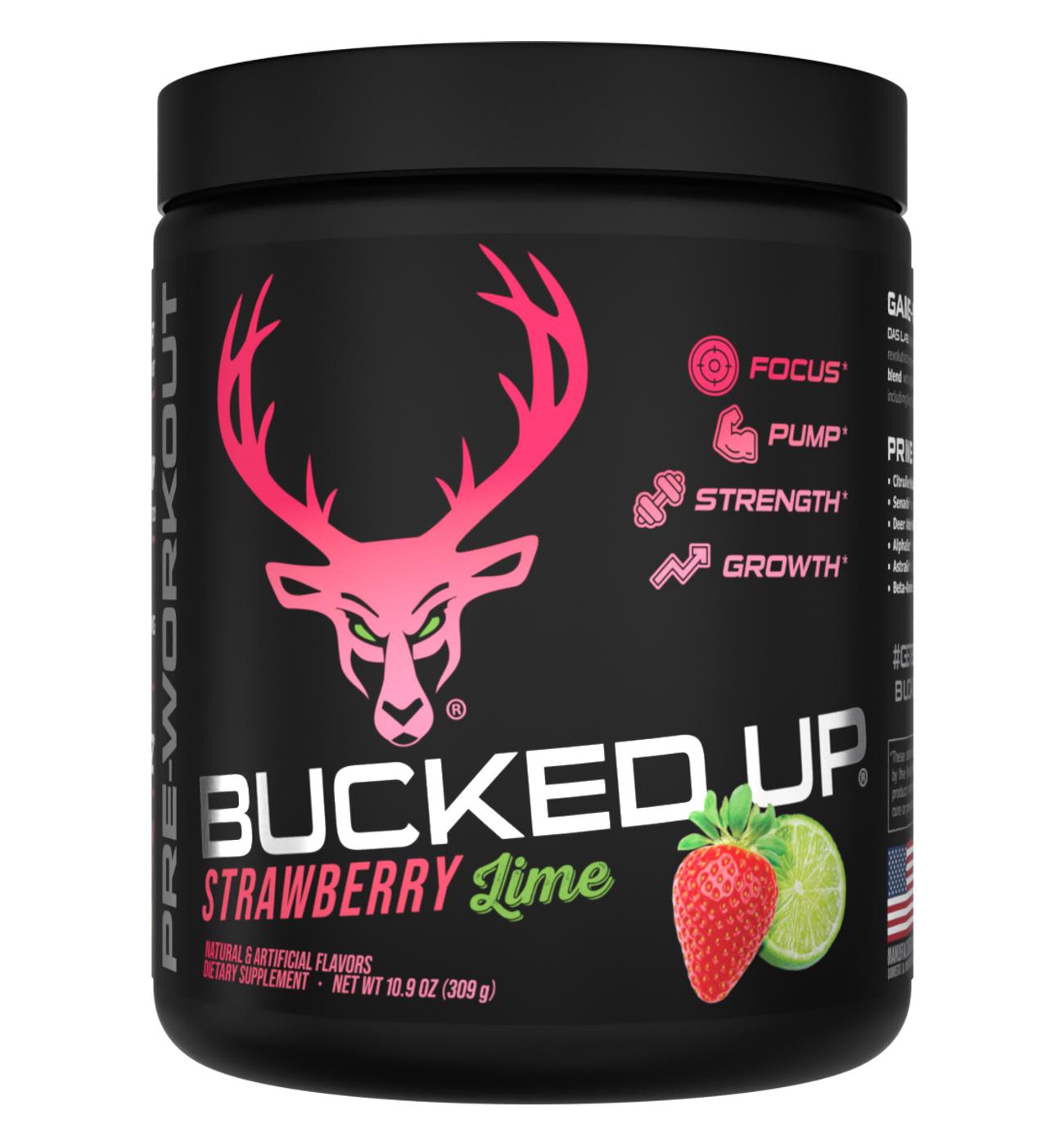 Bucked Up Pre-Workout - Strawberry Lime - Shop Diet & fitness at H-E-B