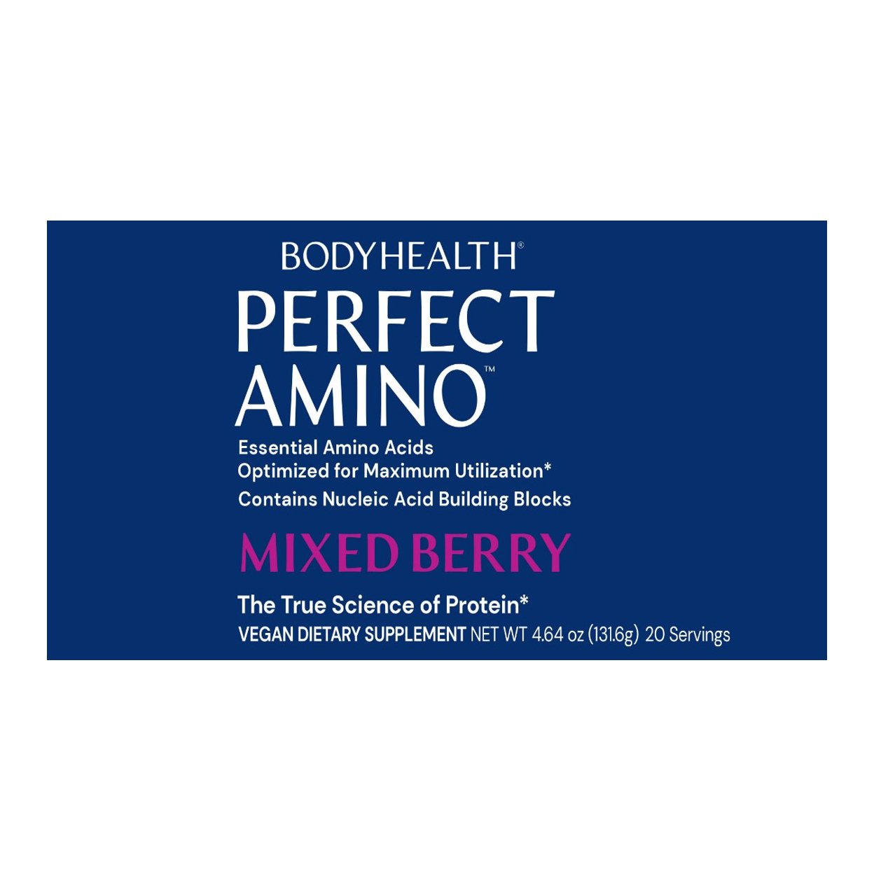 BODYHEALTH Perfect Amino Powder - Mixed Berry - Shop Diet & fitness at ...