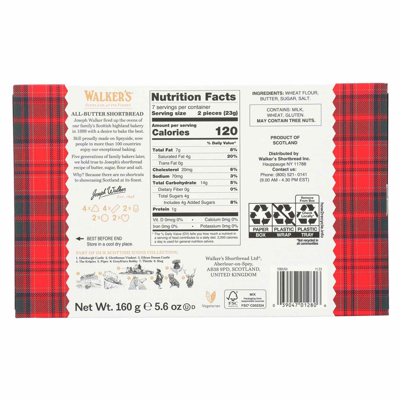 Walker's Shortbread Assortment - Shop Cookies at H-E-B