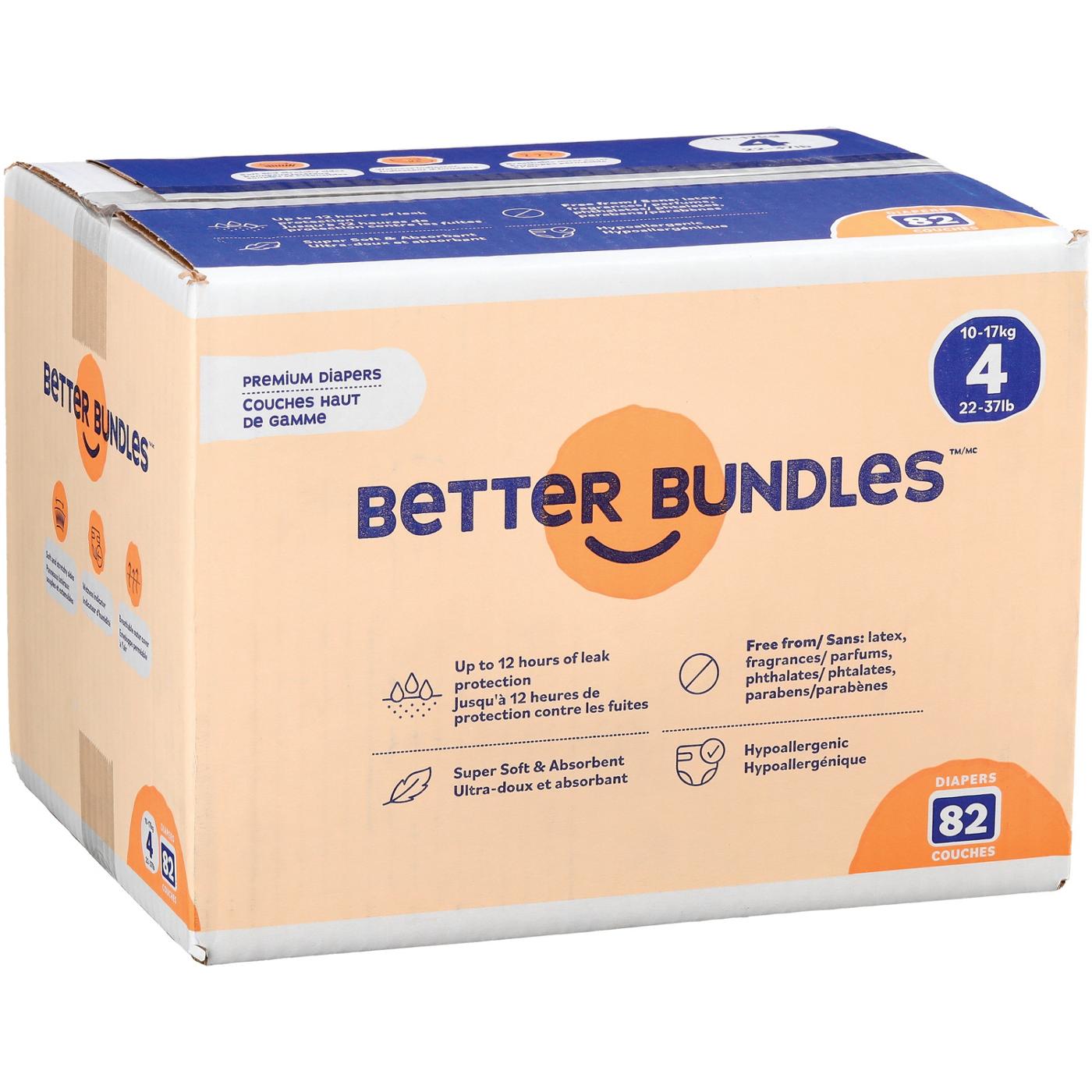 Better Bundles Baby Diapers Club Pack - Size 4 - Shop Diapers at H-E-B