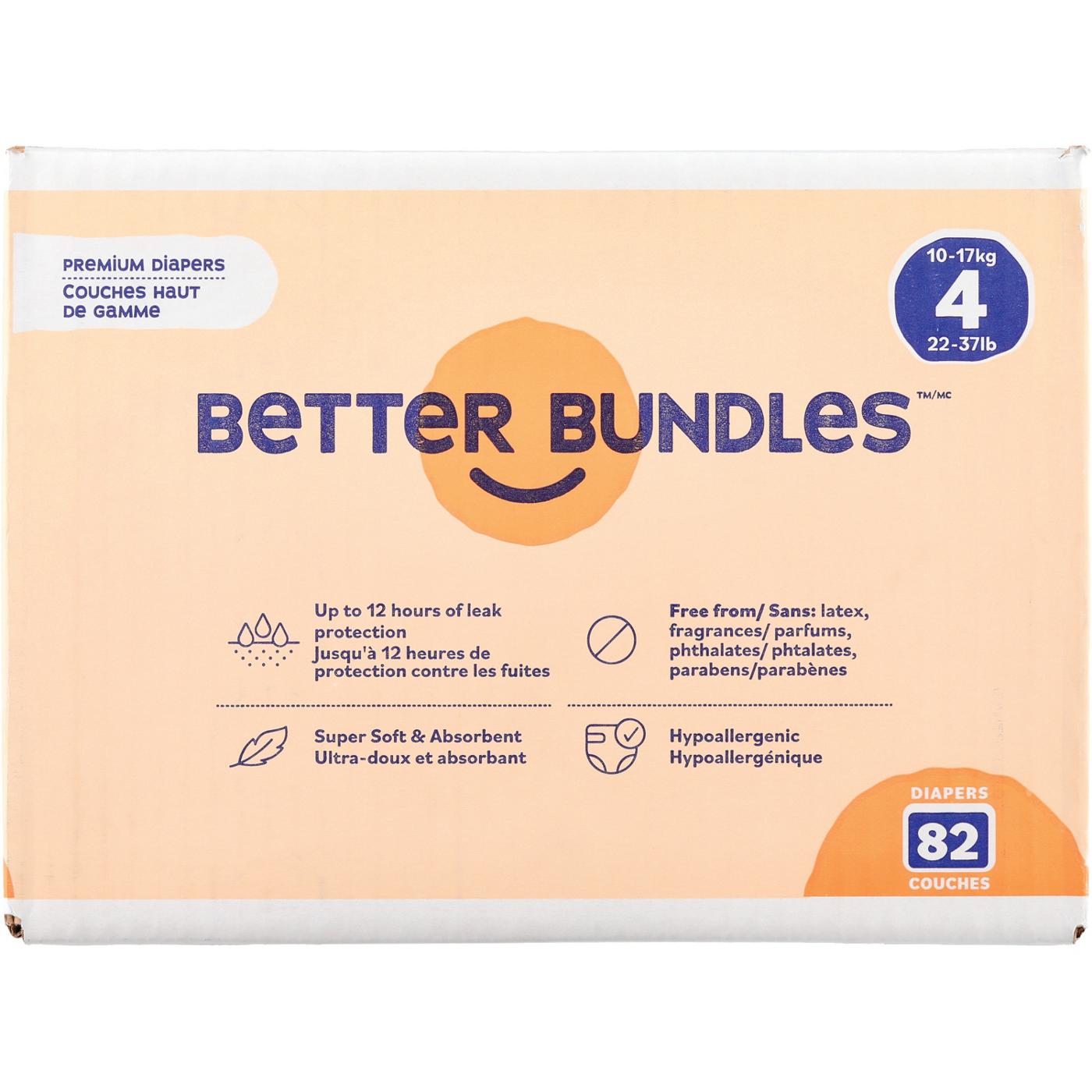 Better Bundles Baby Diapers Club Pack - Size 4 - Shop Diapers at H-E-B